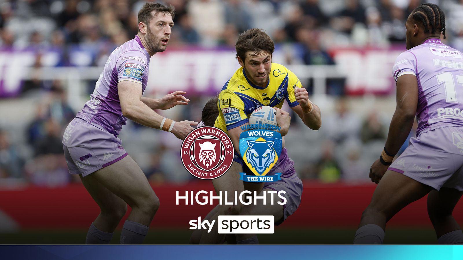Wigan Warriors 22-20 Warrington Wolves | Super League highlights ...