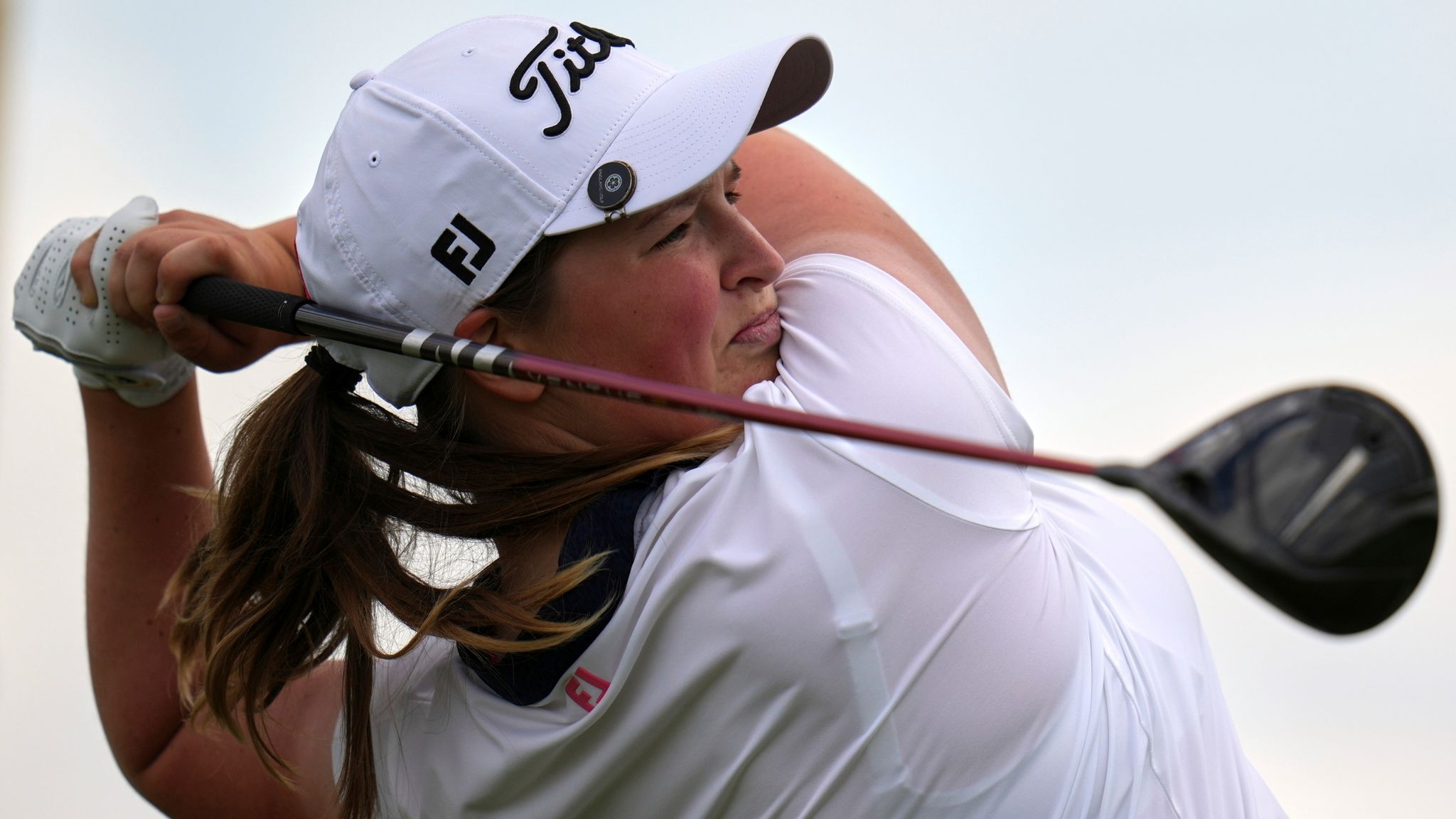 KPMG Women's Irish Open: Lottie Woad leads by three at halfway stage ...