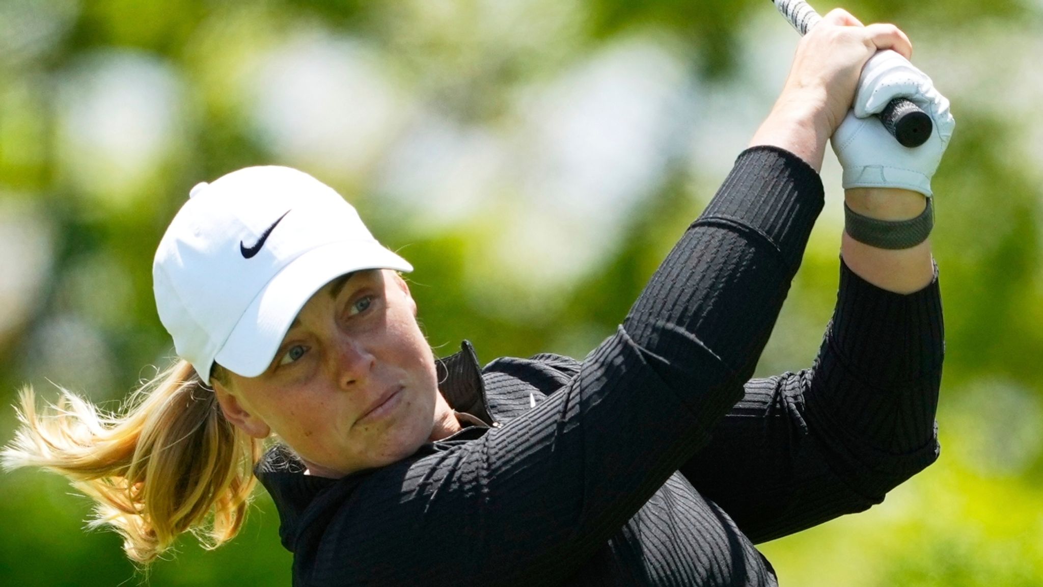US Women's Open: Maja Stark edges ahead as Nelly Korda keeps major ...