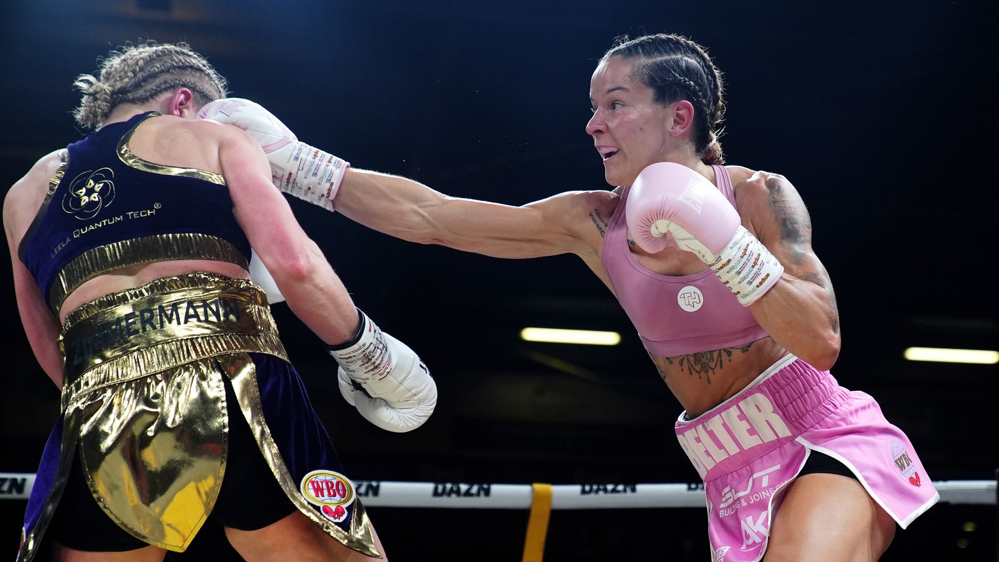 Terri Harper defends WBO lightweight title with unanimous points win vs ...