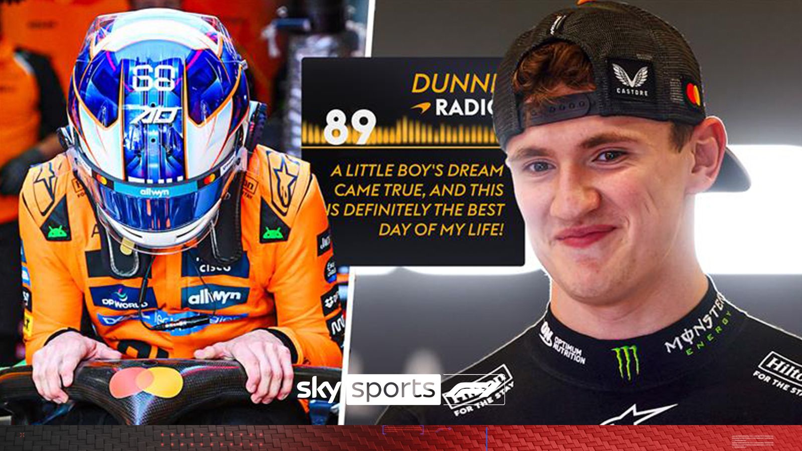 Austrian GP: George Russell fastest from Max Verstappen as Alex Dunne ...