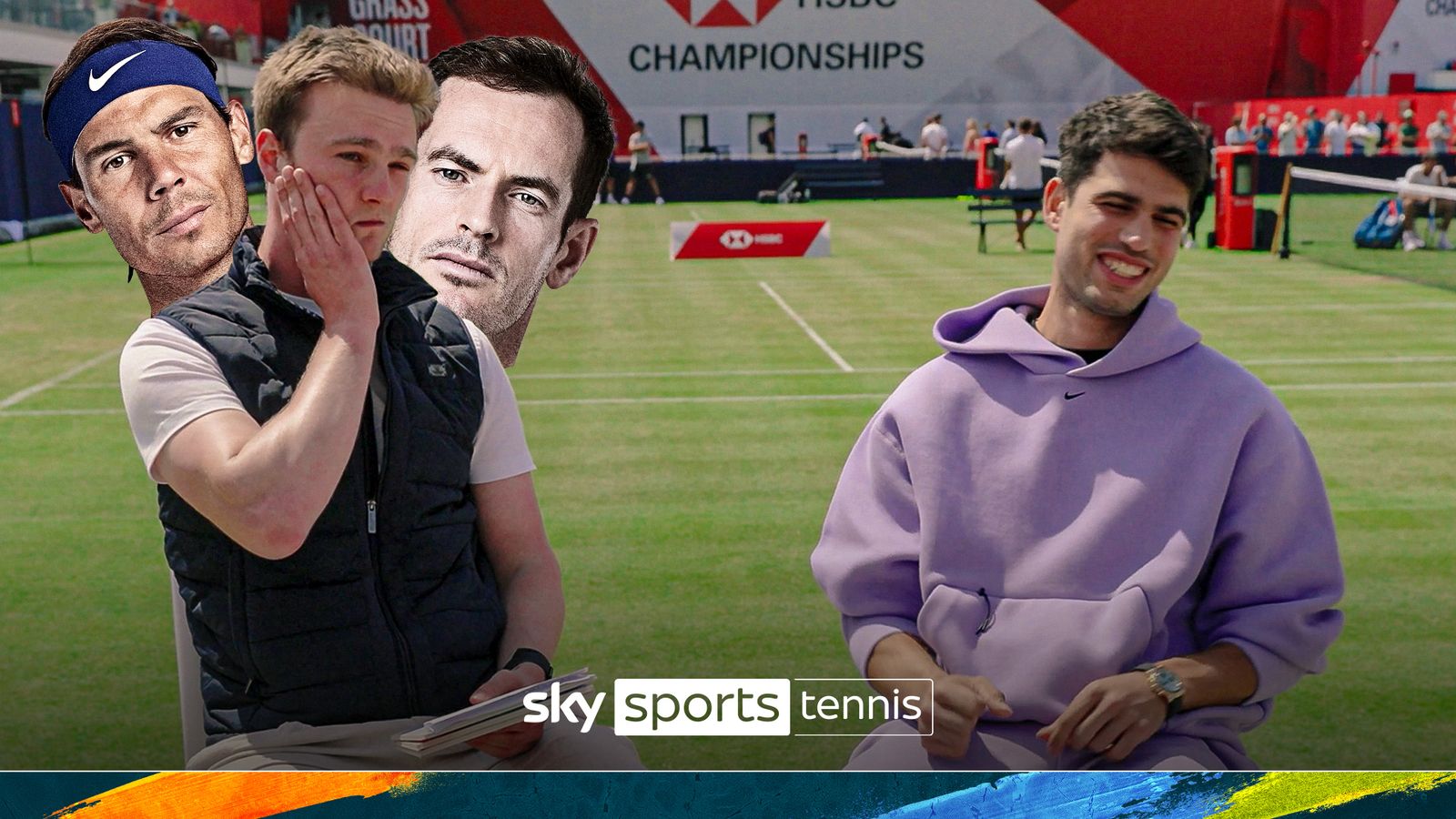Tennis: Impressionist Josh Berry baffles ATP and WTA stars - Carlos Alcaraz, Emma Raducanu, Jack ...