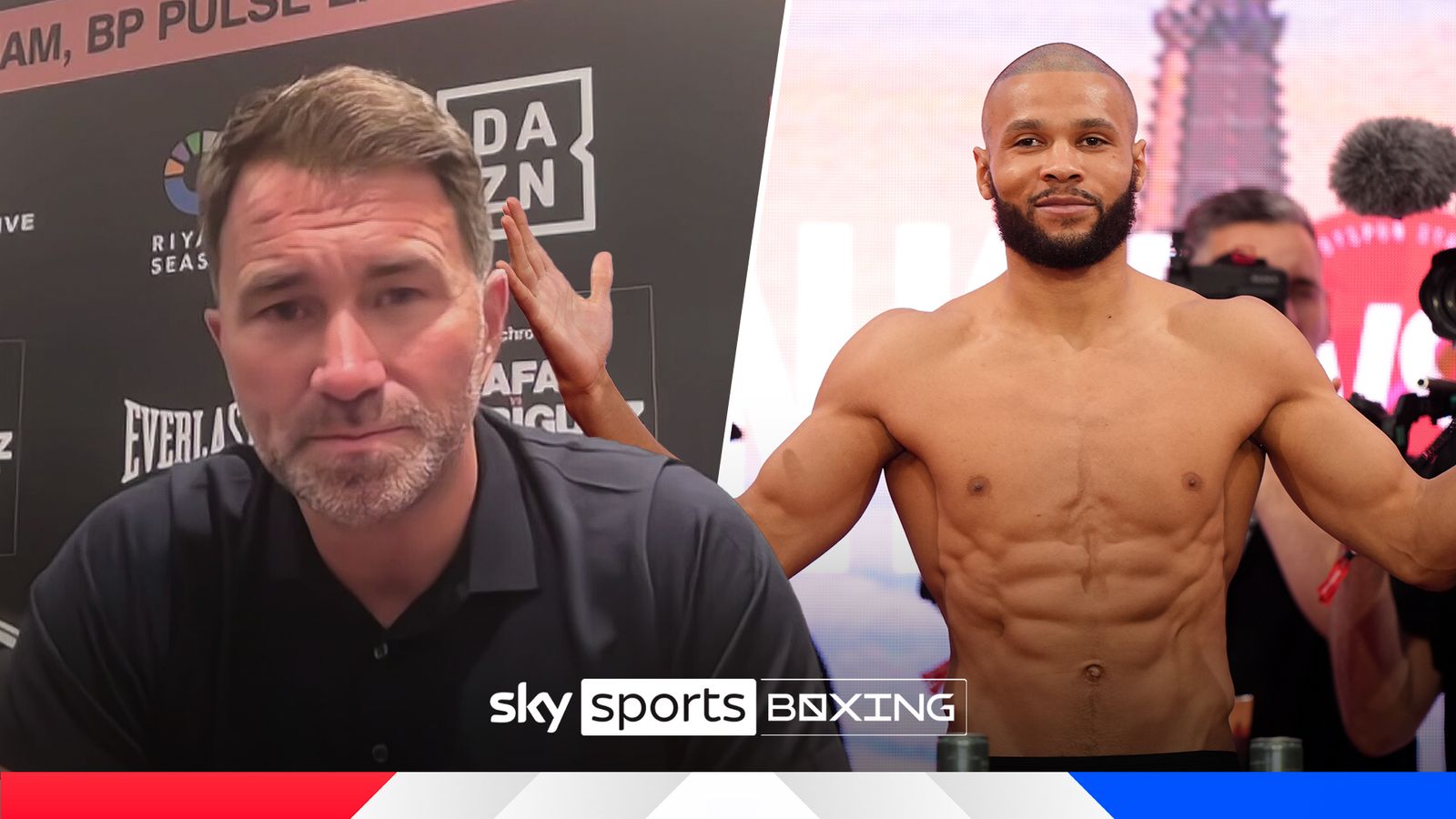 Eddie Hearn says Chris Eubank Jr's weight-cutting 'scene' for Conor ...