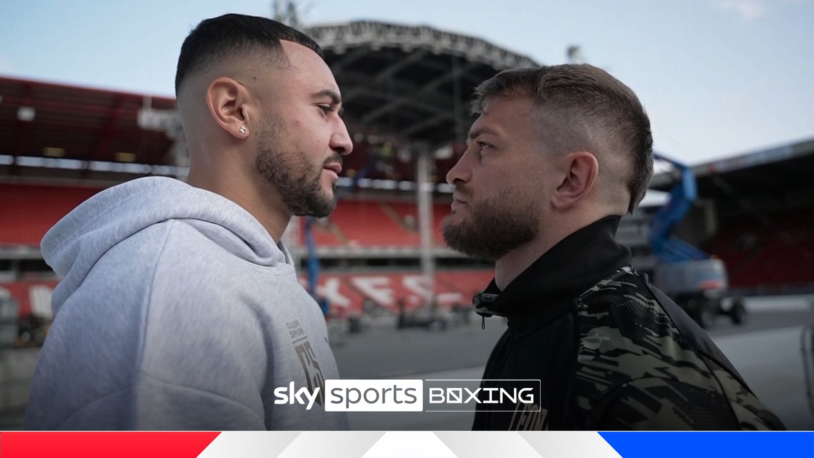 Callum Simpson and Ivan Zucco face off at Oakwell Stadium | Simpson: I ...