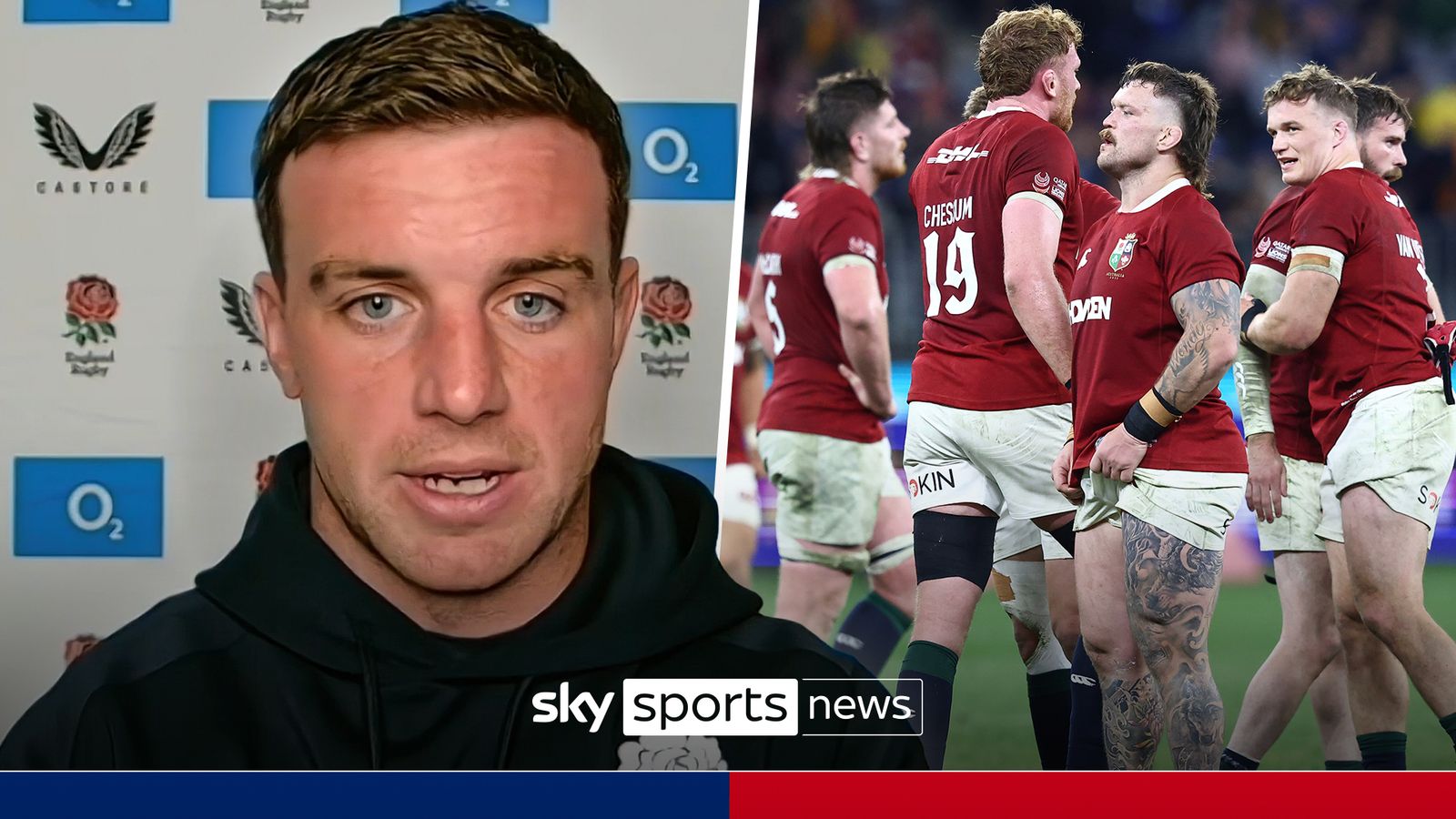 British and Irish Lions: George Ford speaks about England players on ...