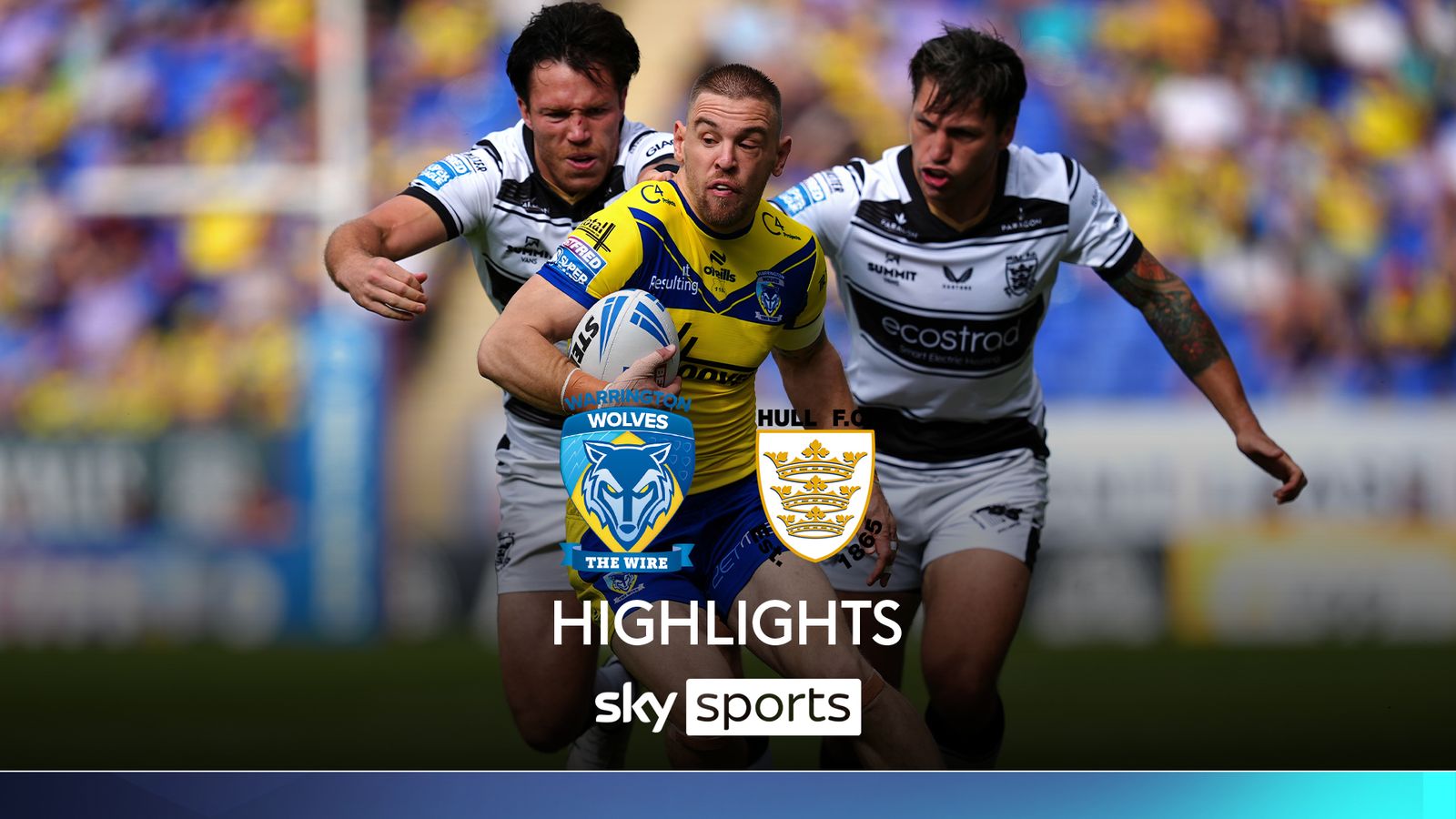 Warrington Wolves 24-10 Hull FC | Super League highlights | Rugby ...