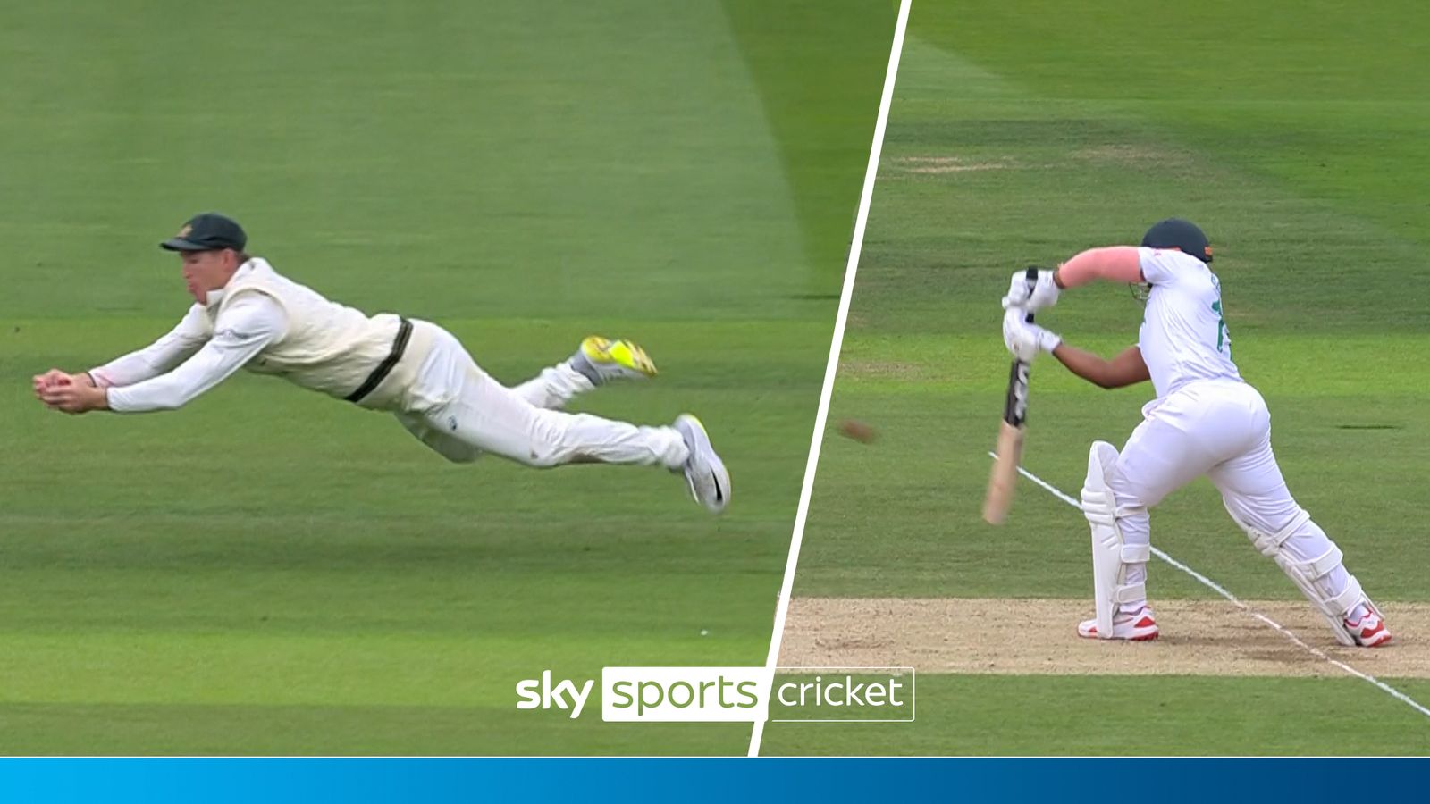 Marnus Labuschagne takes superb catch to dismiss South Africa captain ...