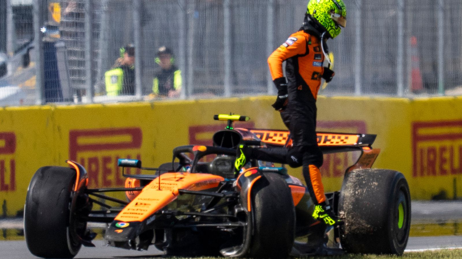 Canadian GP: George Russell wins Mercedes' first race of 2025 F1 season as Oscar Piastri, Lando ...