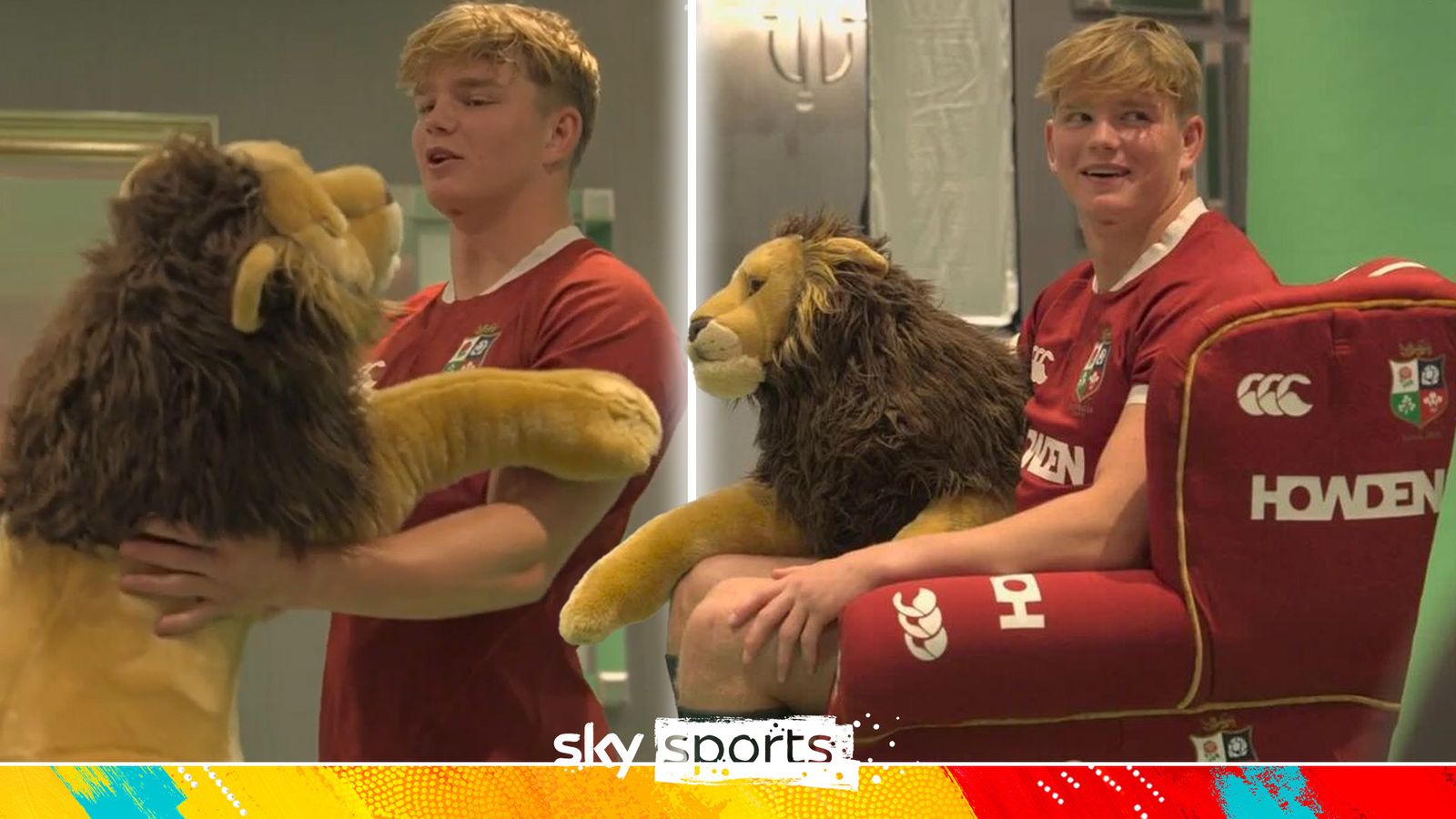 British and Irish Lions: Why does Henry Pollock have to look after 'Bill the Lion'? | Rugby ...