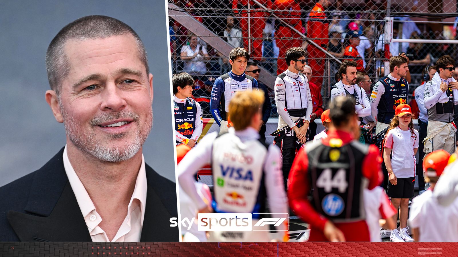 Formula 1: Brad Pitt discusses working with the grid for 'F1 The Movie ...