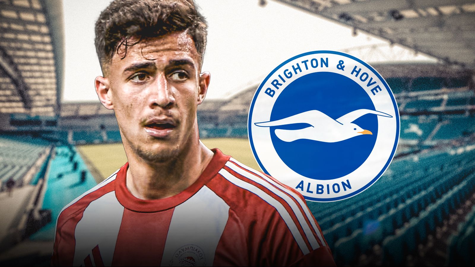 Charalampos Kostoulas to Brighton: Wonderkid from Olympiakos has ...