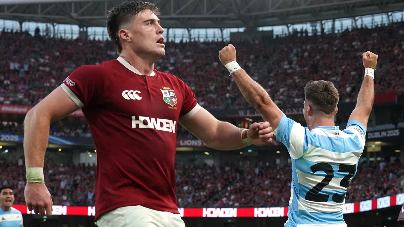 British and Irish Lions 24-28 Argentina: Pumas stun Maro Itoje's side to claim historic victory ...