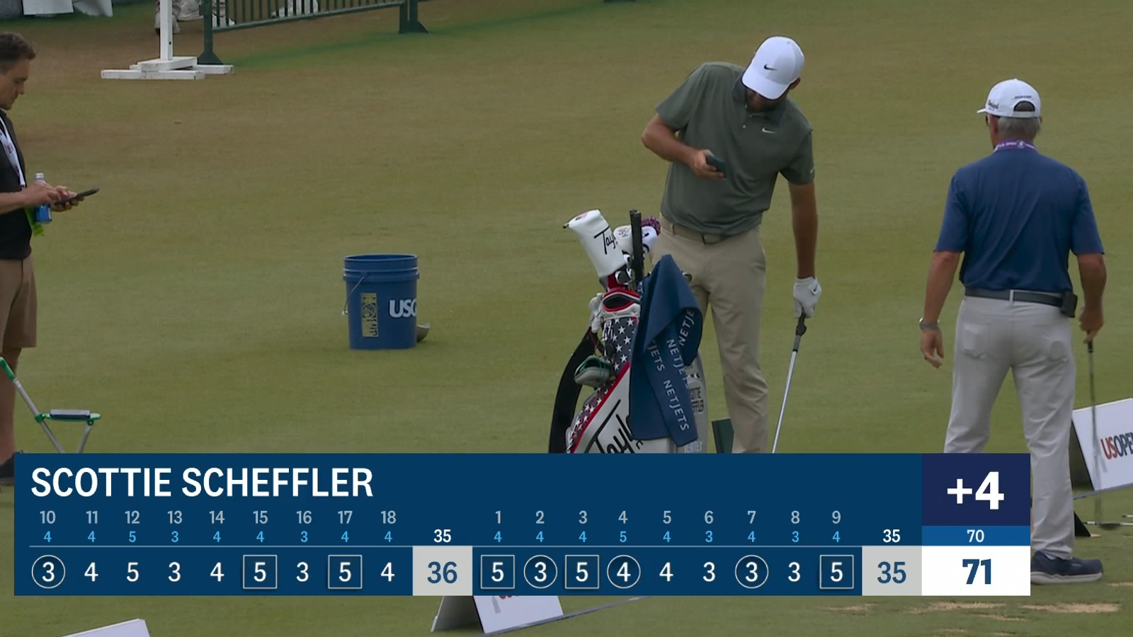 US Open: Scottie Scheffler upbeat on major hopes despite slow start as ...