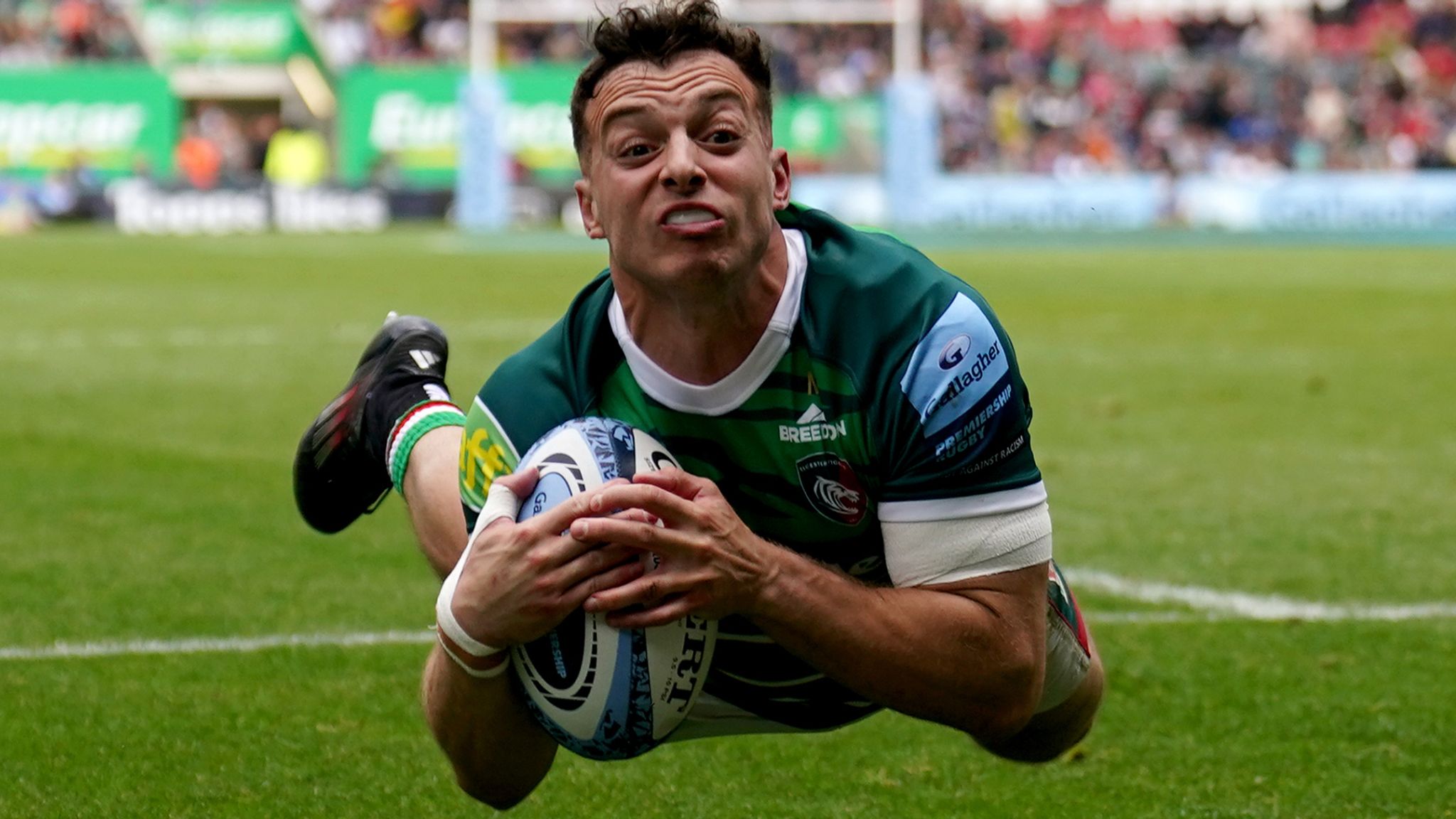 Leicester 21-16 Sale: Adam Radwan scores two tries in Gallagher Premiership semi-final to set up ...