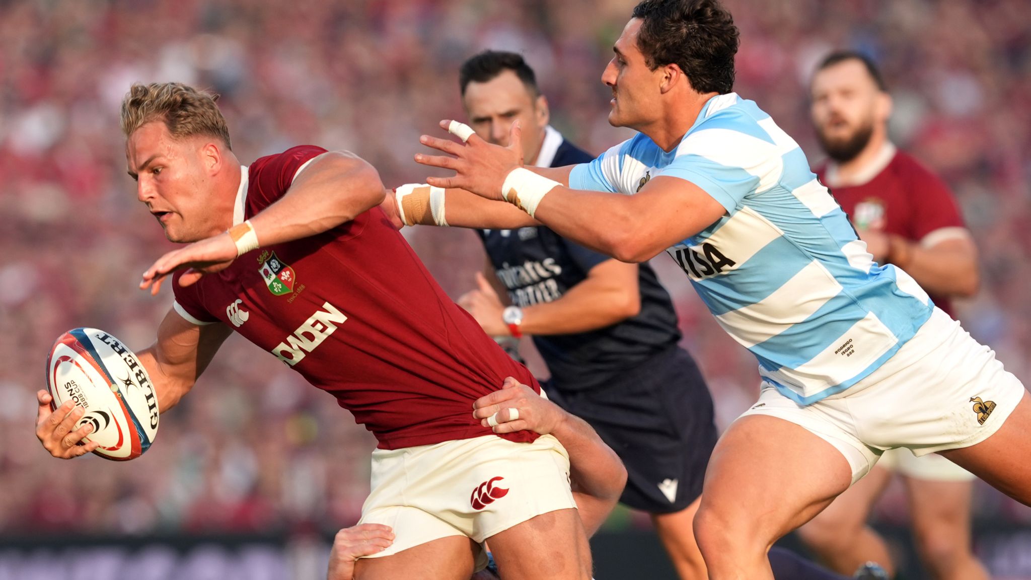 British and Irish Lions: Duhan van der Merwe and Marcus Smith struggle ...