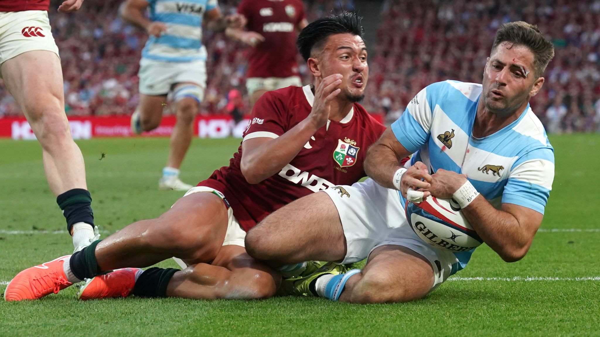 British and Irish Lions: Duhan van der Merwe and Marcus Smith struggle - but Ellis Genge and ...