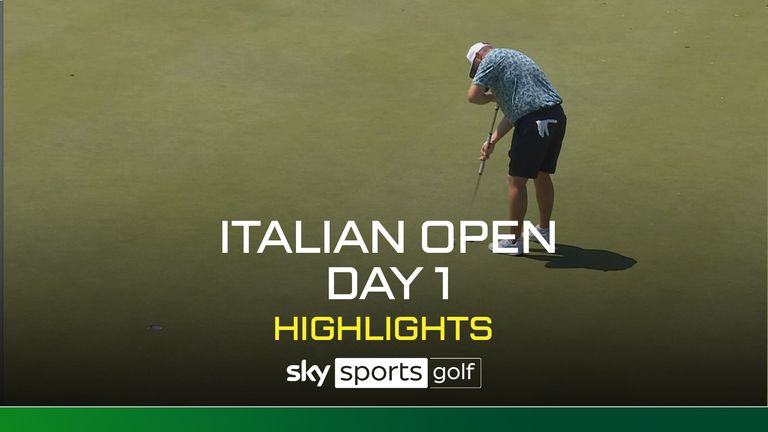 Italian Open | Day One highlights | Golf News | Sky Sports