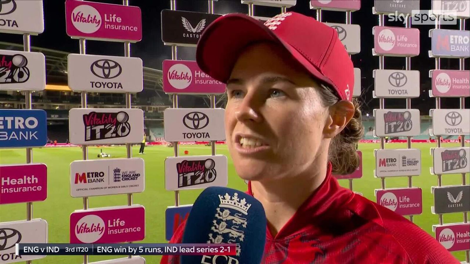 Captain Tammy Beaumont hails England's heroic win over India in third ...