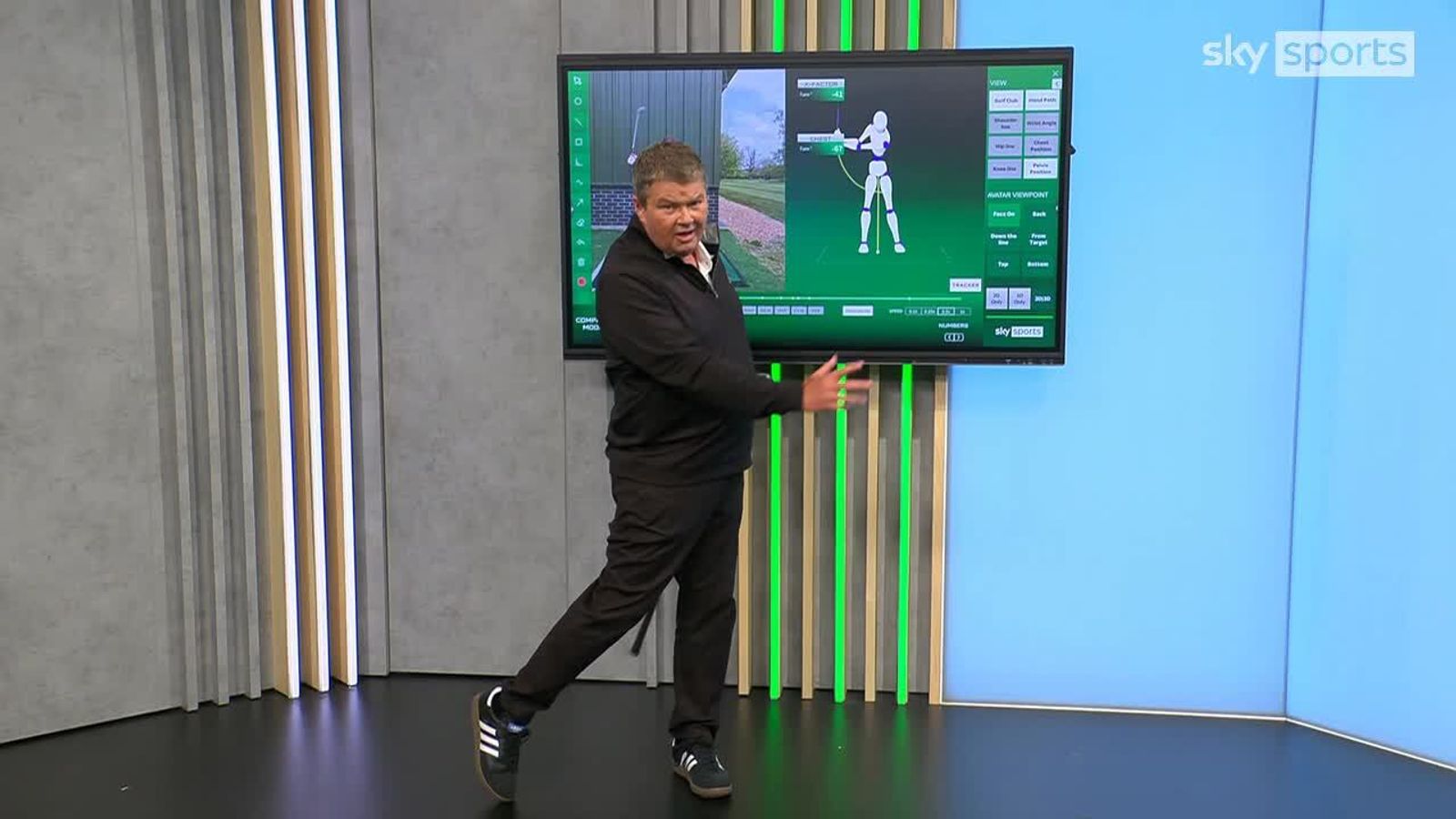 Analysing YOUR golf swing! | Audi Performance Zone | Golf News | Sky Sports