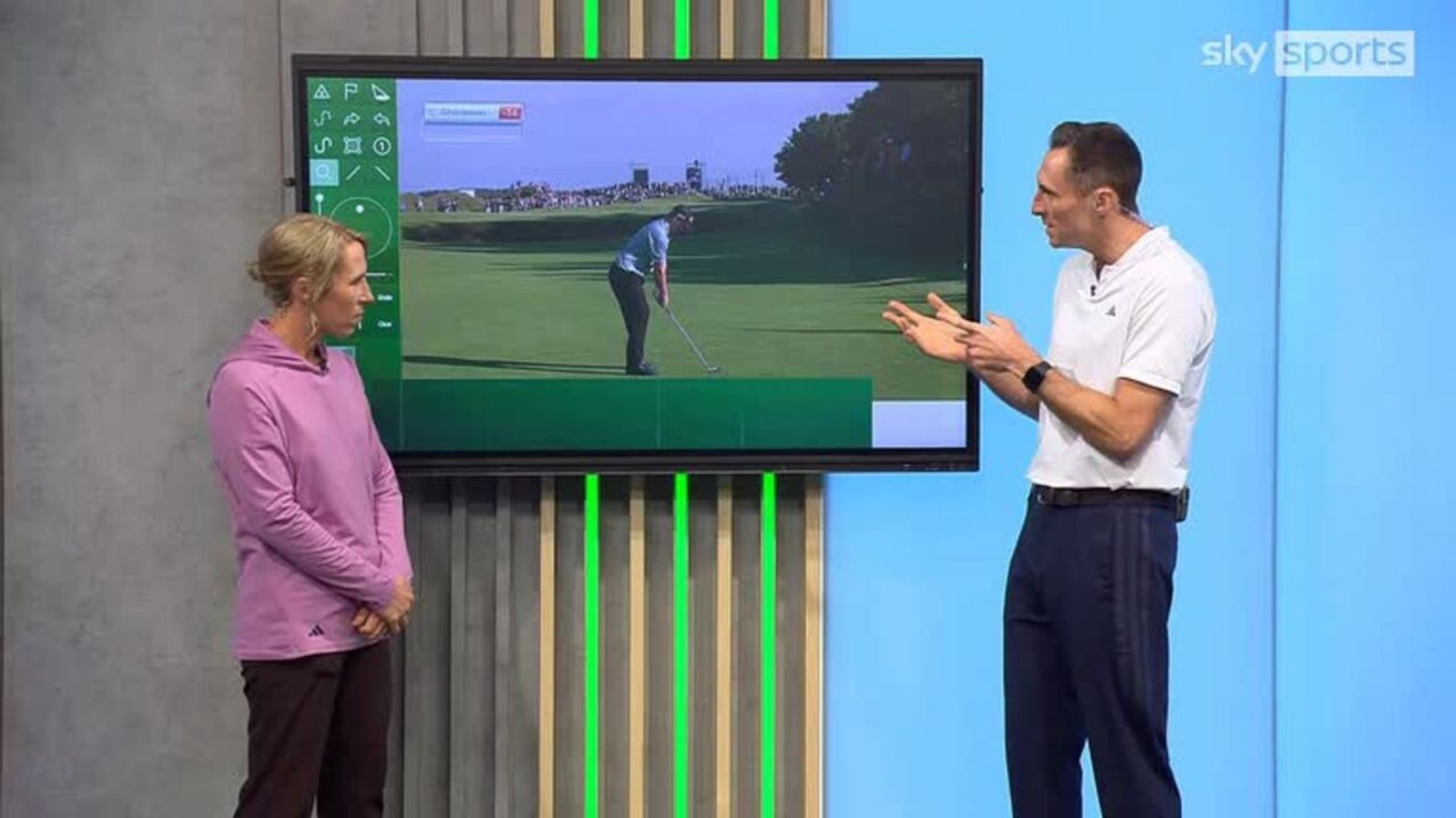 How Callum Shinkwin uses height changes in his swing to maximise performance | Golf News | Sky ...