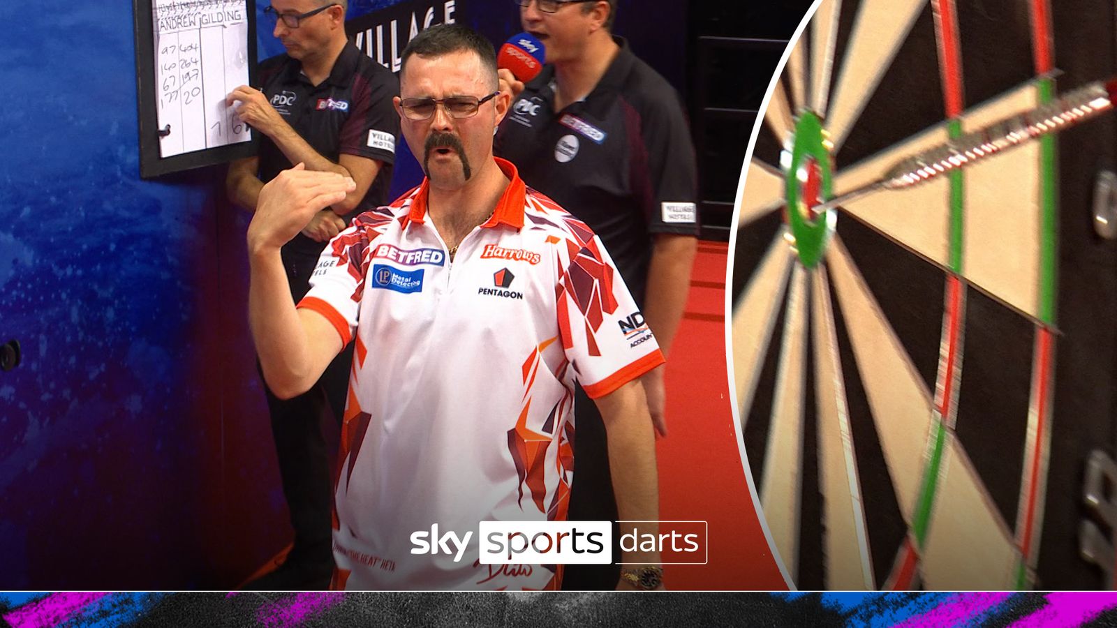 World Matchplay: Damon Heta hits TWO 130 finishes on the bull! | Darts ...