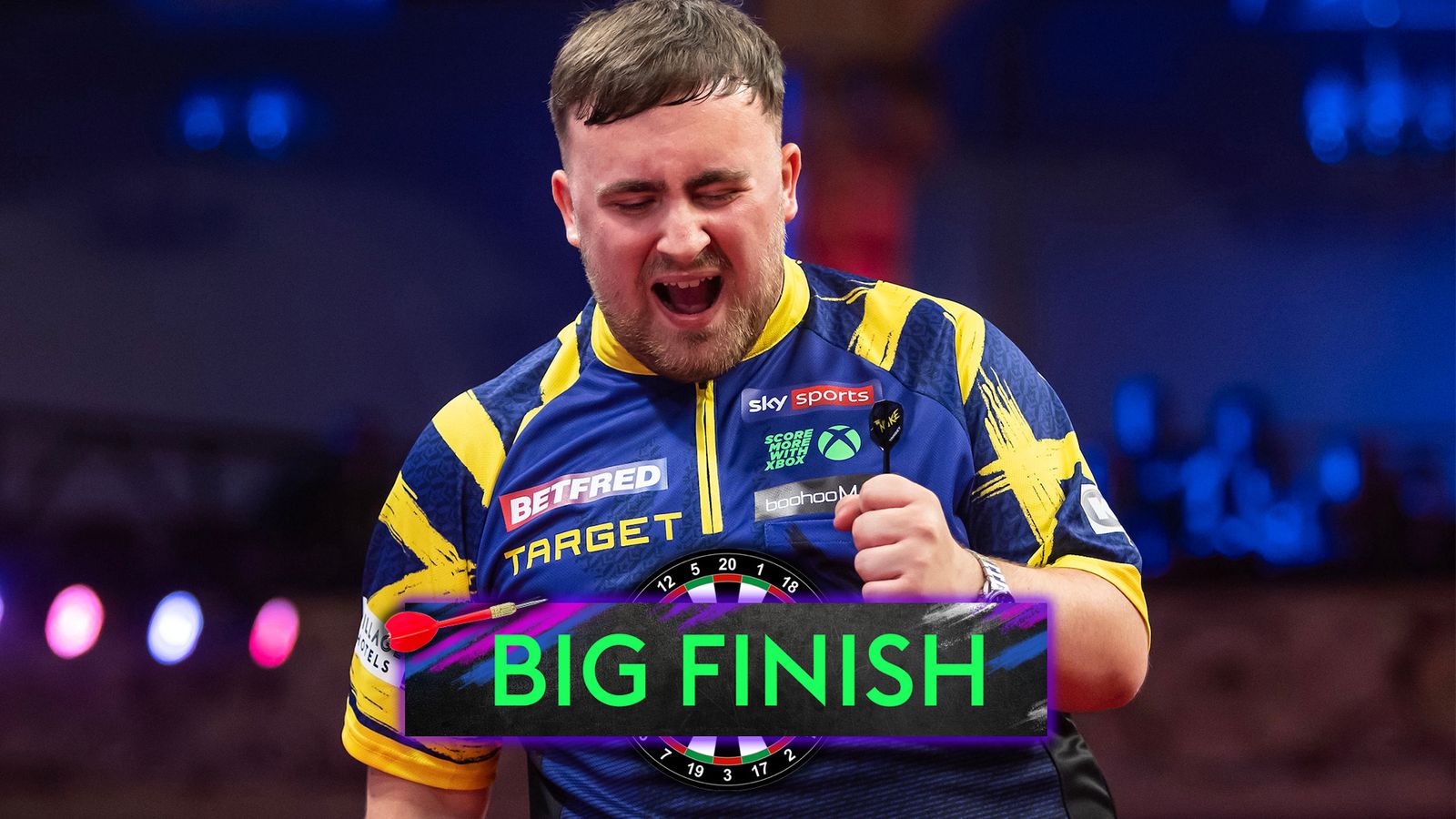 World Matchplay Darts: Luke Littler fires in sensational 140 finish ...