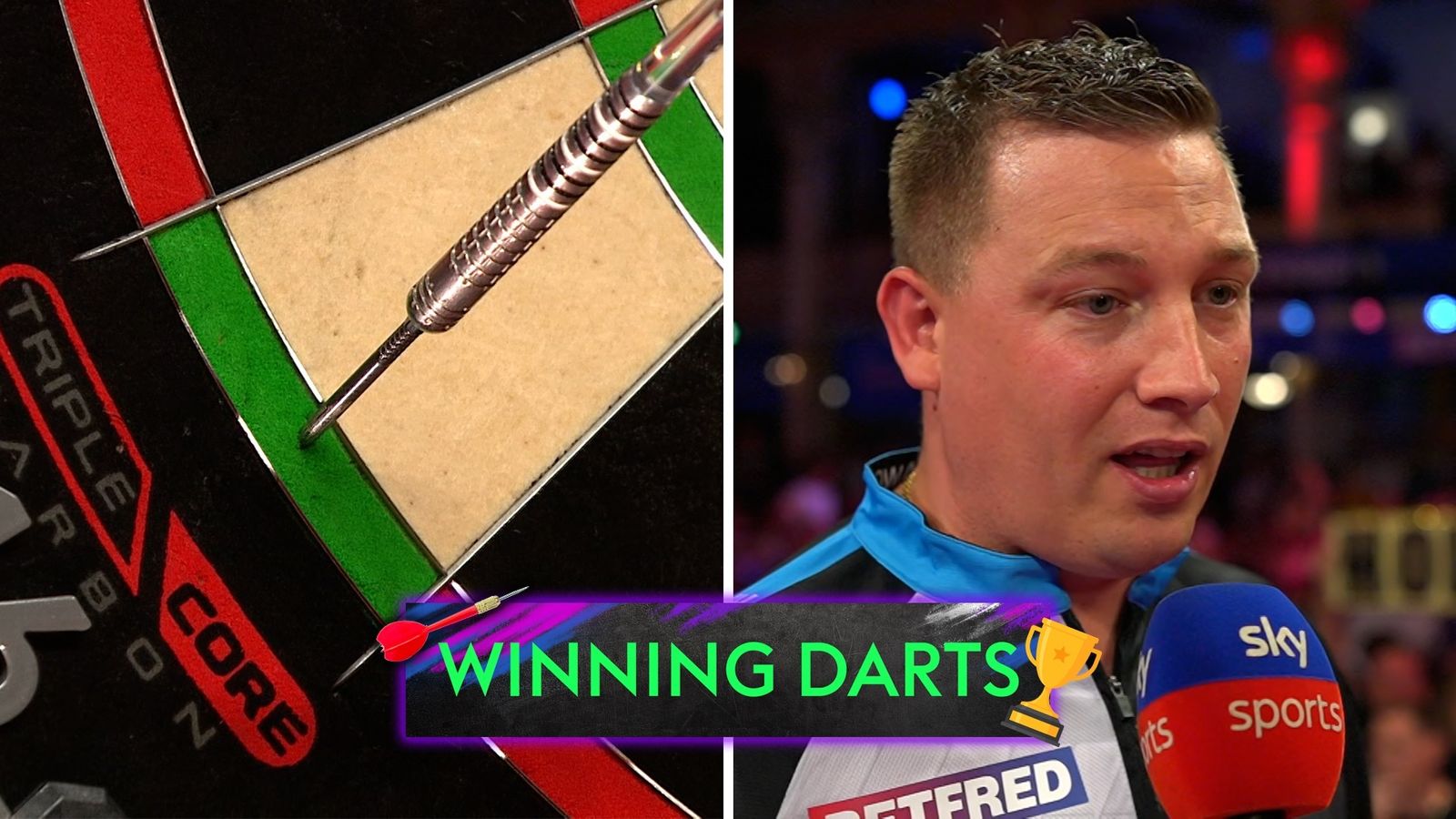 World Matchplay Darts: Chris Dobey through to second round | Darts News ...