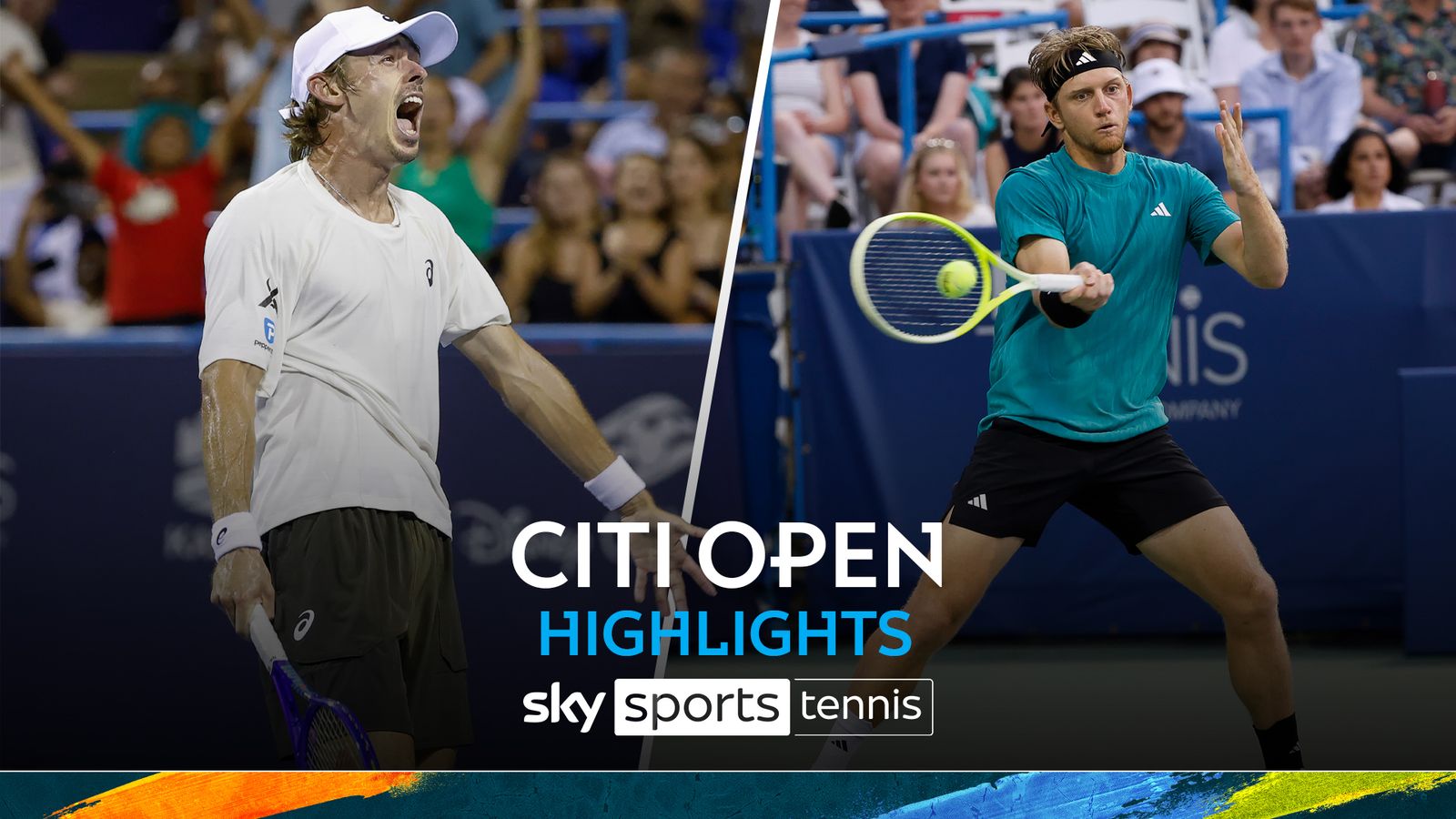 Alex de Minaur vs Alejandro Davidovich Fokina | Mubadala Citi DC Open highlights | Tennis News ...