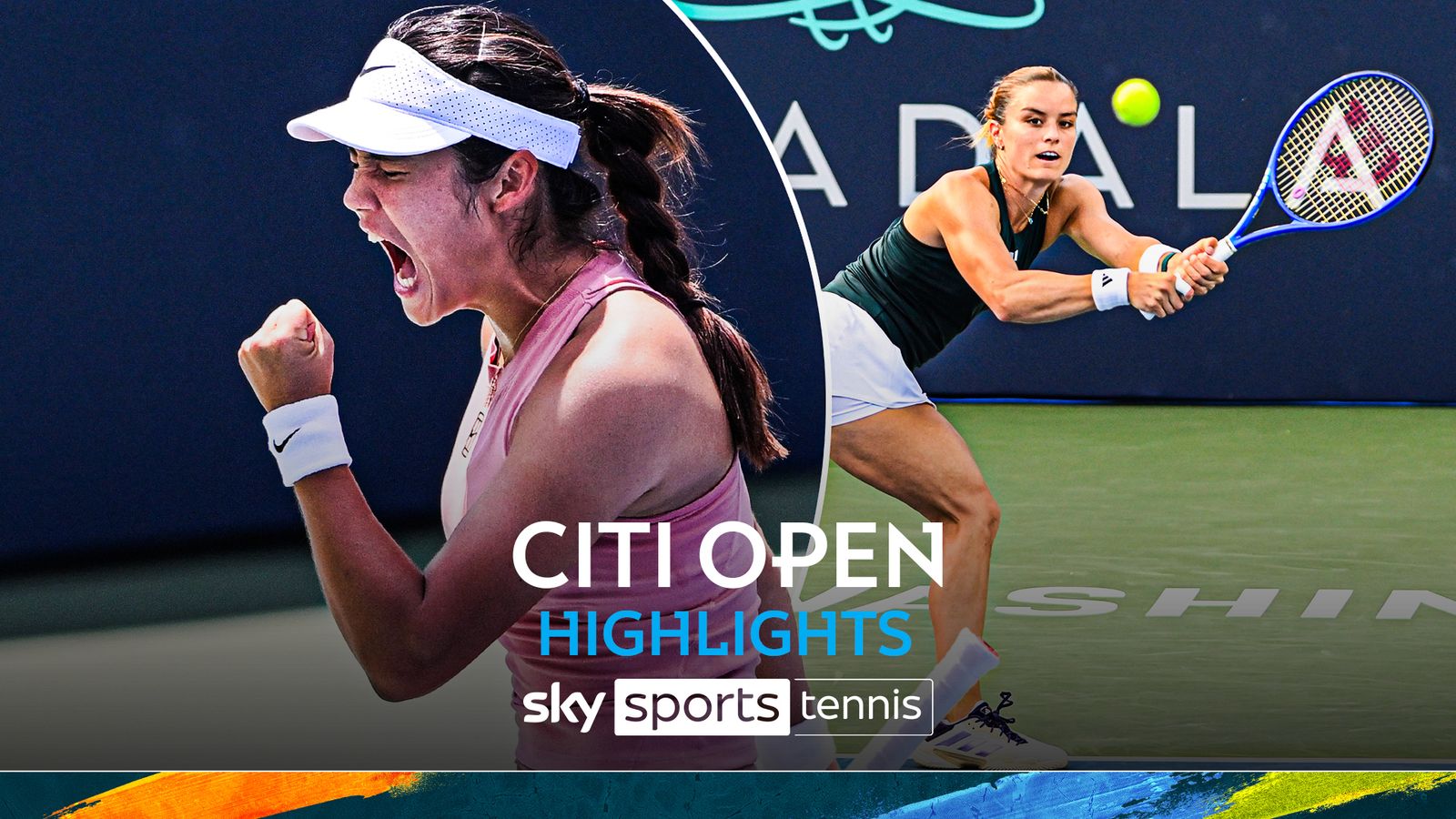 Emma Raducanu beats Maria Sakkari to reach semi-finals of Mubadala Citi ...