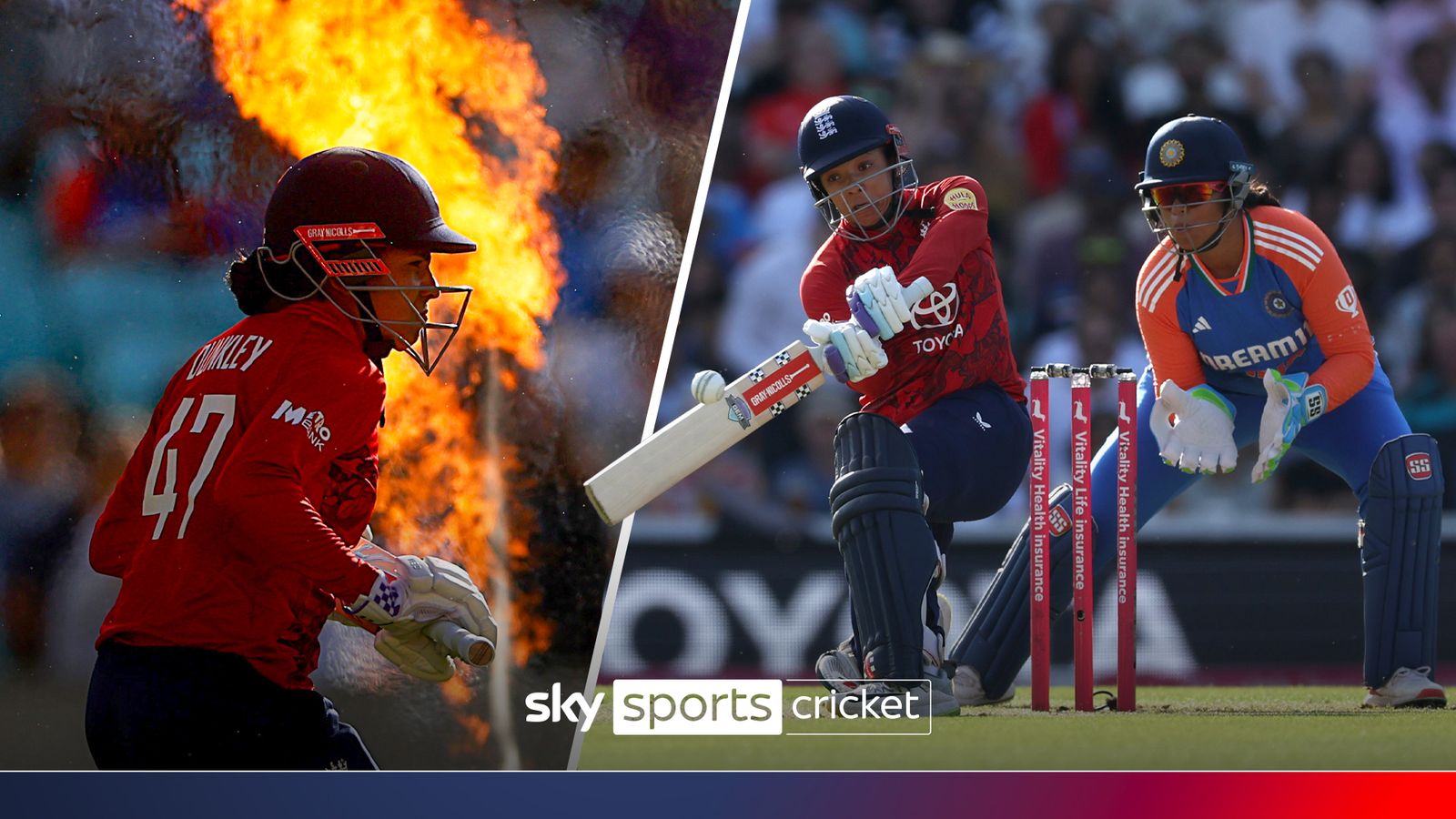 England vs India, women's third T20: Sophia Dunkley smashes in a half ...