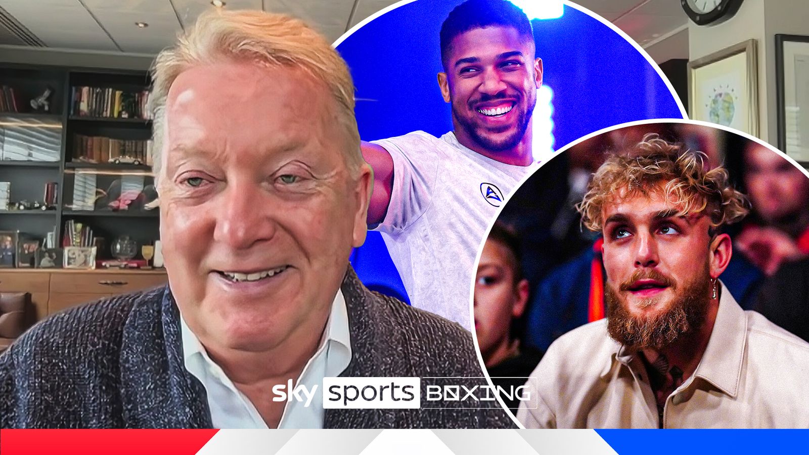 Frank Warren: There's talks about Anthony Joshua vs Jake Paul ...