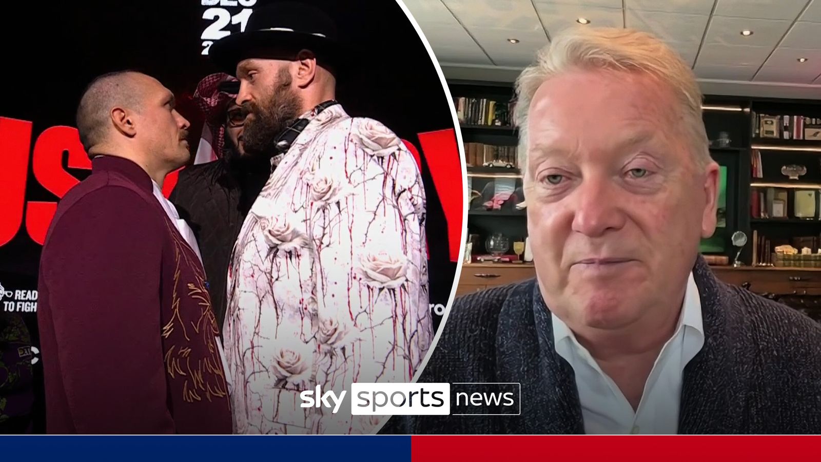 Tyson Fury: Frank Warren reveals Oleksandr Usyk vs Tyson Fury 3 is ...