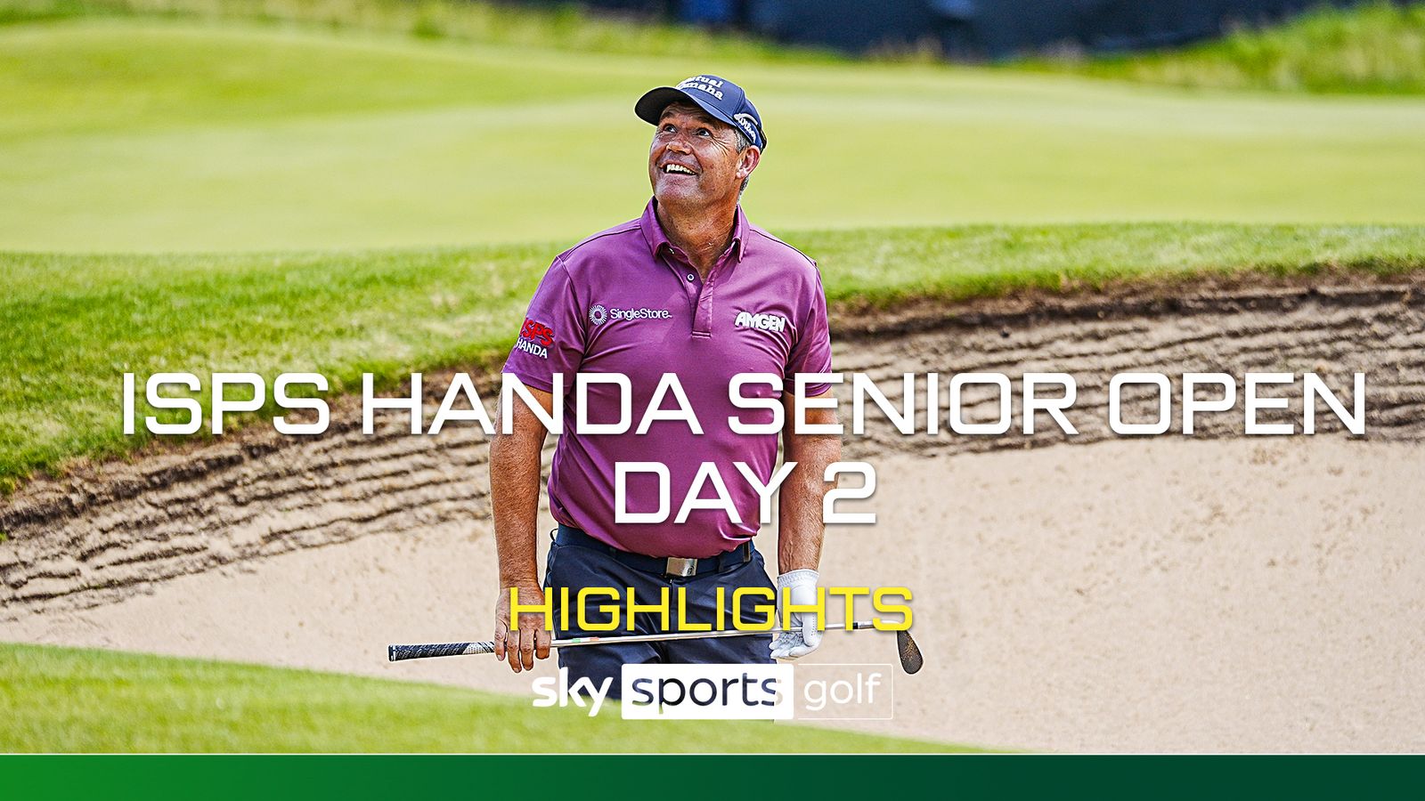 Senior British Open: Padraig Harrington claims one-shot lead over ...