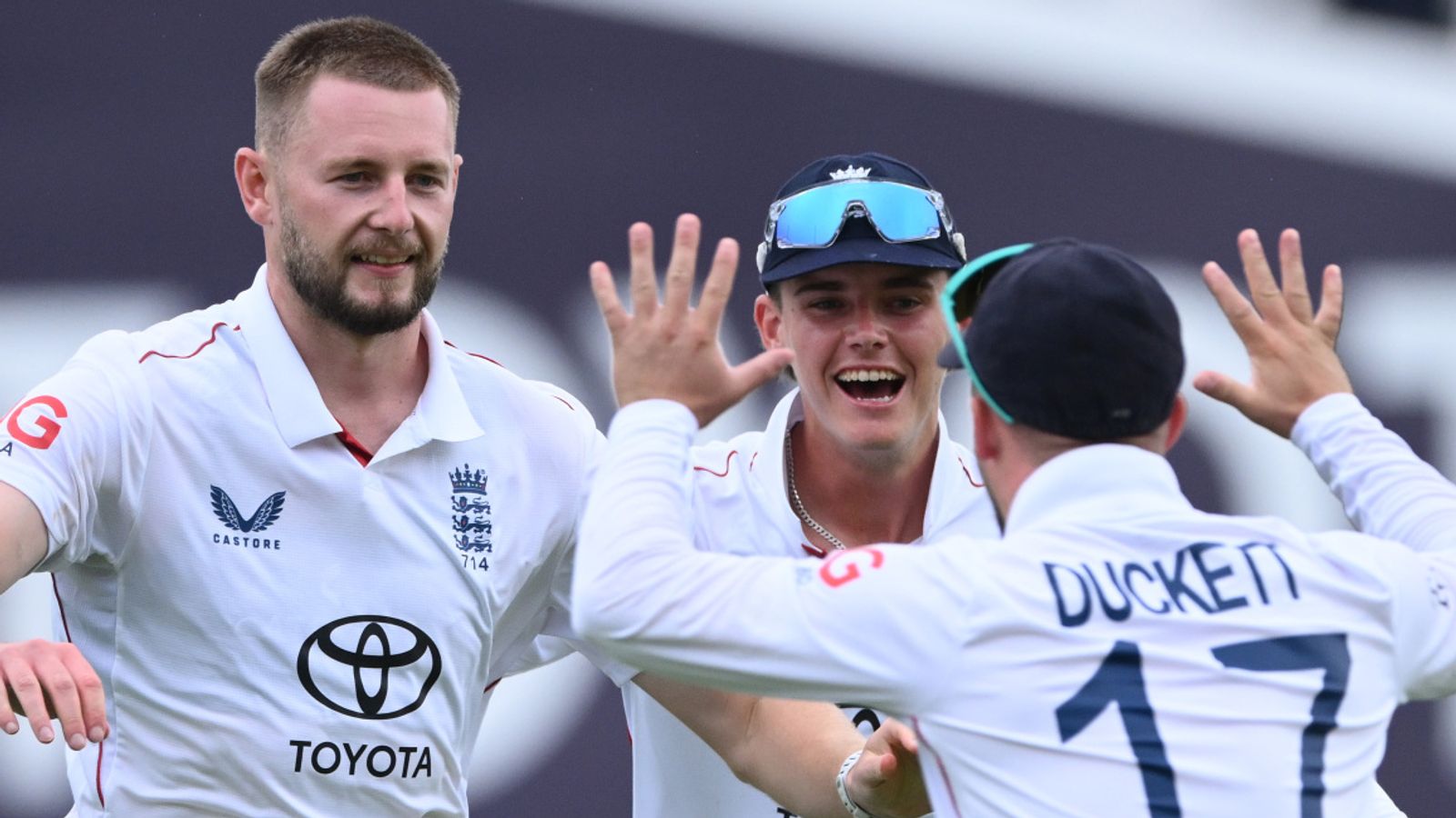 England reduce India to 204-6 in fifth Test with Gus Atkinson, Josh ...