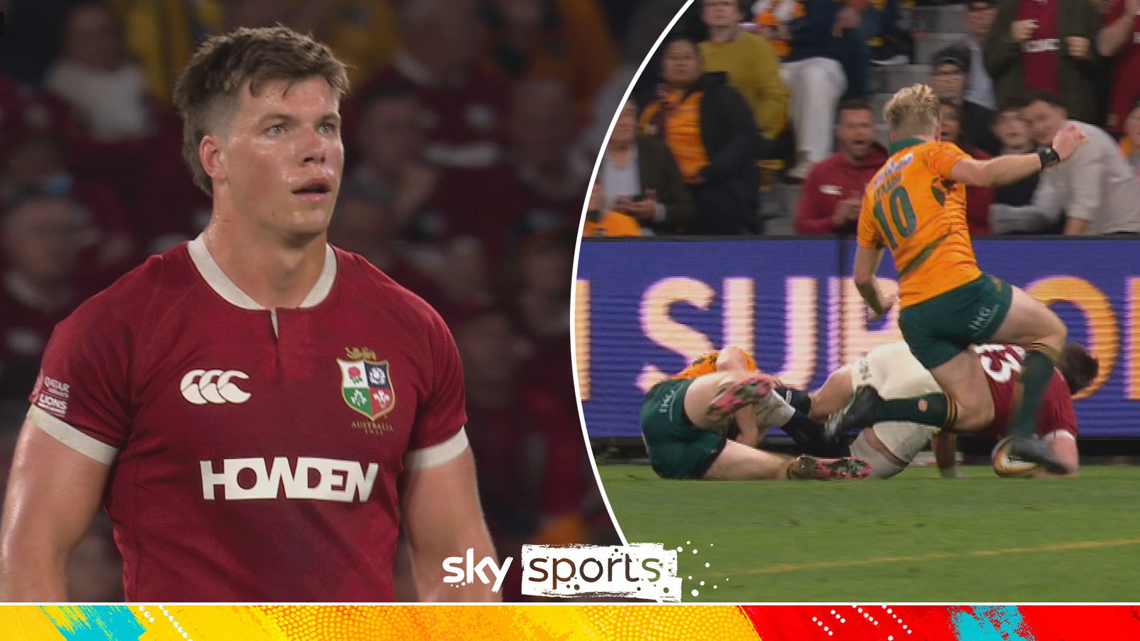 Jones has try disallowed as British and Irish Lions pile pressure on ...