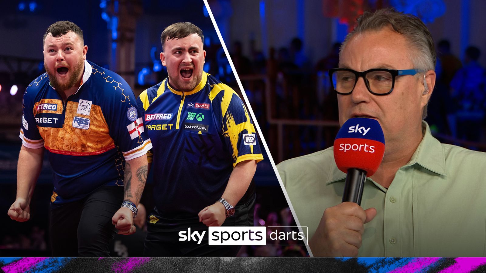 World Matchplay Darts: John Part previews Luke Littler vs Josh Rock ...