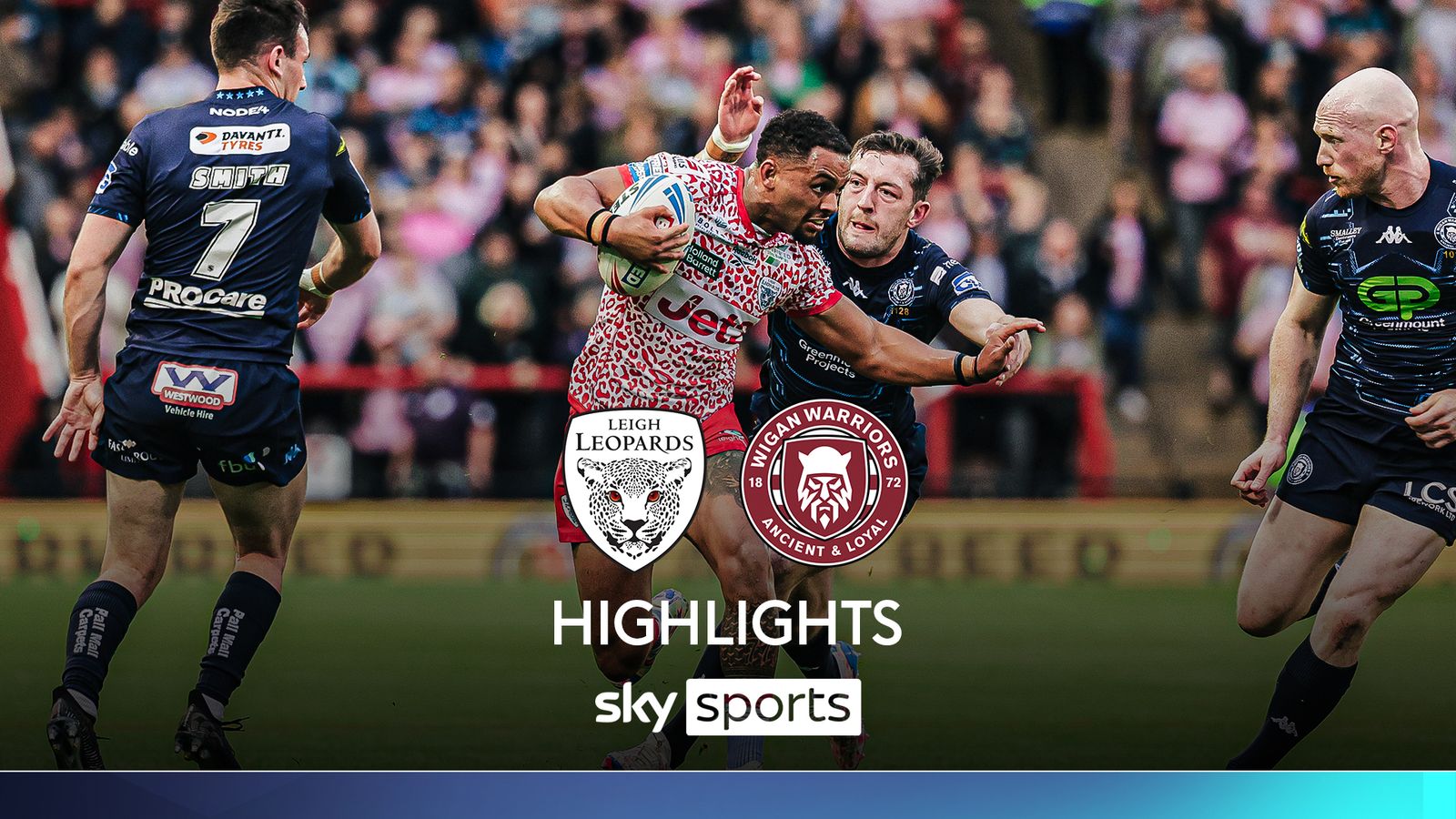 Leigh Leopards 18-8 Wigan Warriors | Super League highlights | Rugby ...