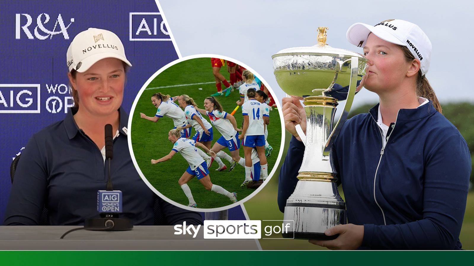 Lottie Woad on being the Women's Open favourite, dealing with pressure and how see caught the ...