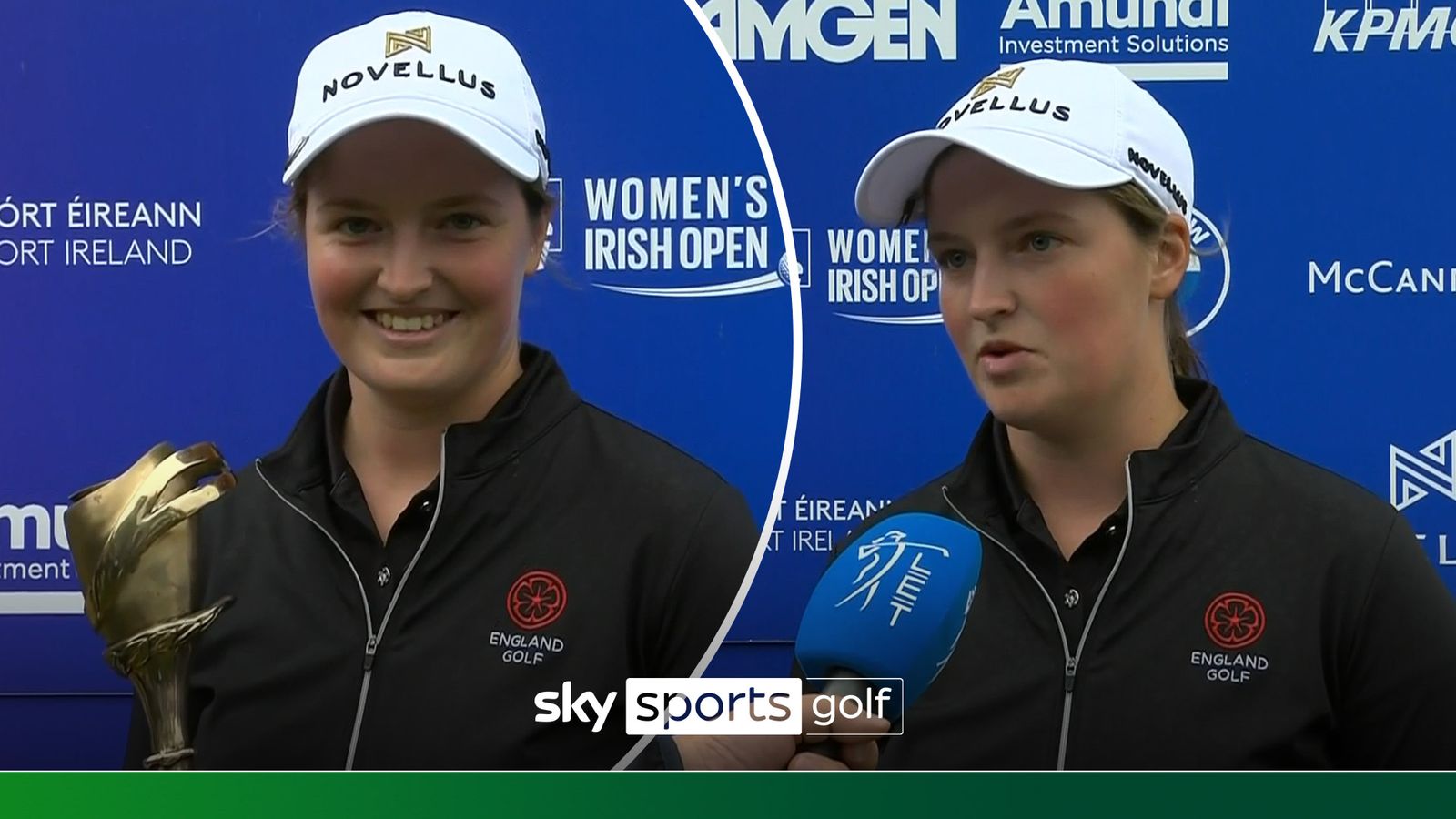 Ladies European Tour: Lottie Woad holds off plans to turn pro despite KPMG Women's Irish Open ...