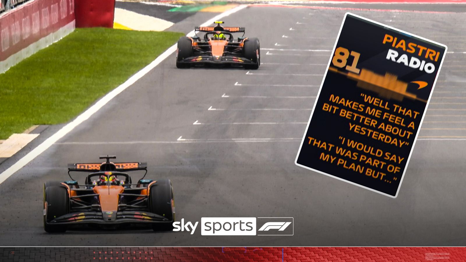 Oscar Piastri wins Belgian GP as Lando Norris claims second | F1 News | Sky Sports