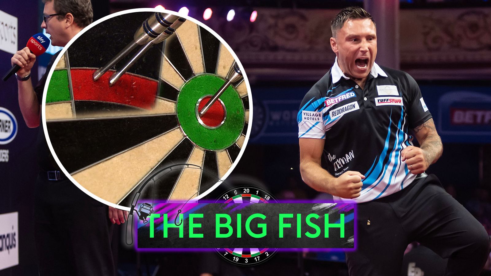 World Matchplay Darts: Gerwyn Price hits first 170 at 2025 tournament ...