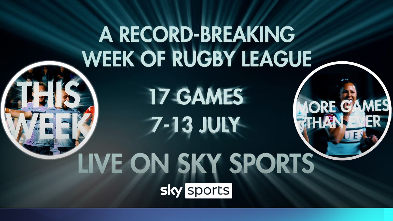 RECORD-BREAKING WEEK! Sky Sports has 17 live rugby league matches to ...