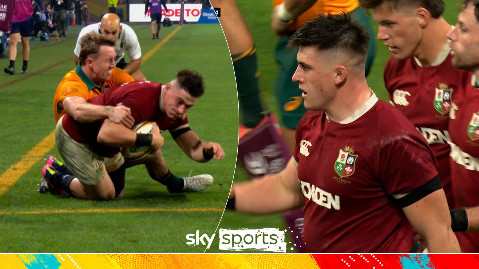 Australia vs Lions 1st Test | Dan Sheehan scores to pile further misery ...