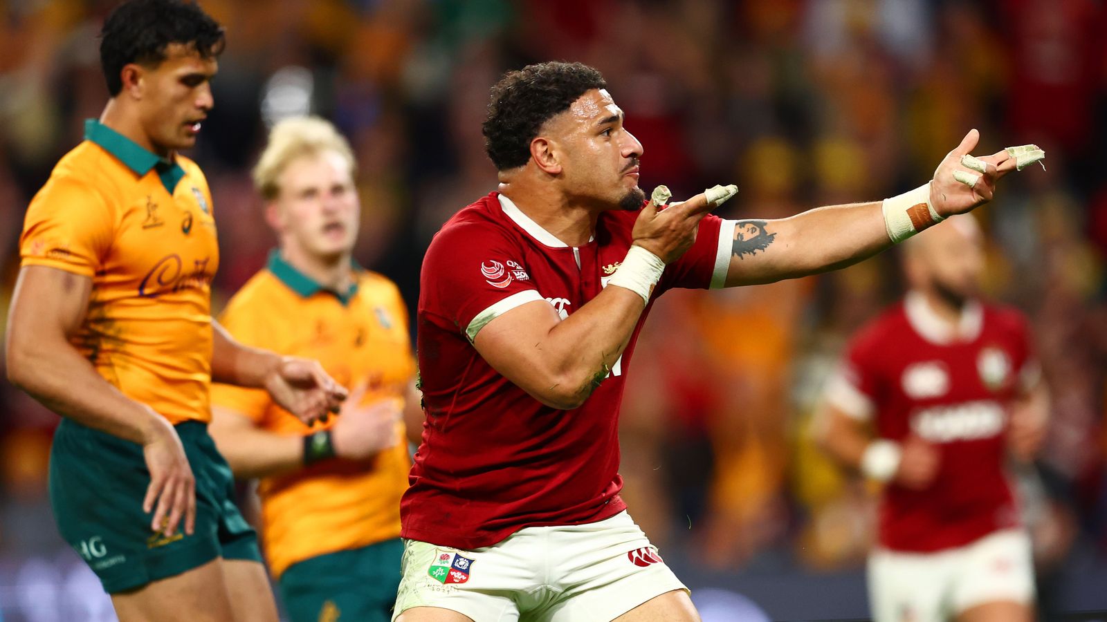 Australia vs British and Irish Lions LIVE! Score, match updates, team ...
