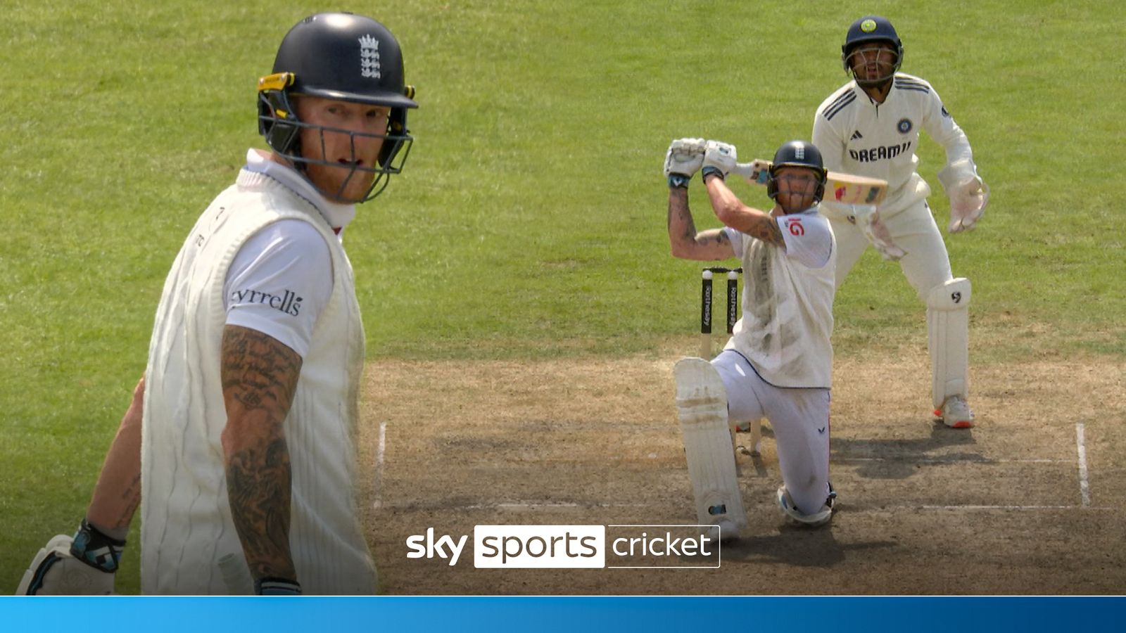 England: Ben Stokes caught on boundary for 141 after building 300 run ...
