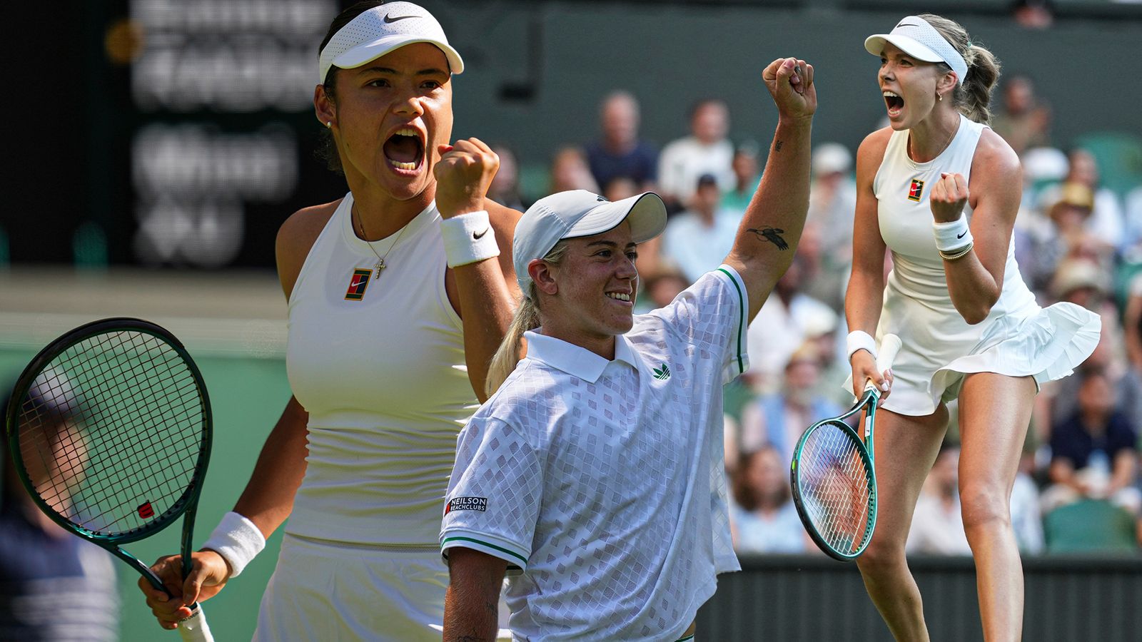 Wimbledon: Emma Raducanu wins as SEVEN Brits reach second round on historic day at All England ...