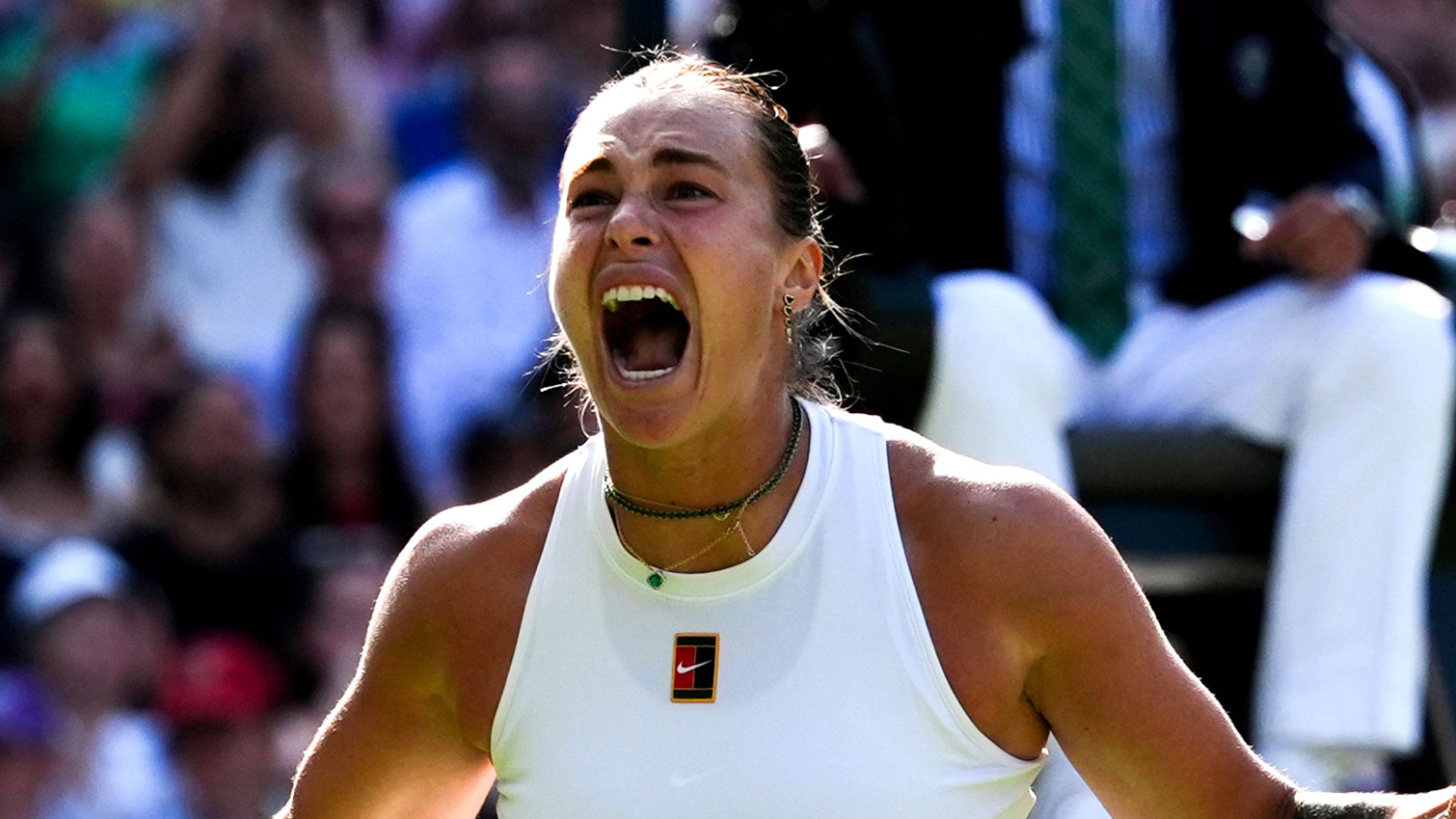 Wimbledon: Aryna Sabalenka beats Laura Siegemund in thriller as world ...
