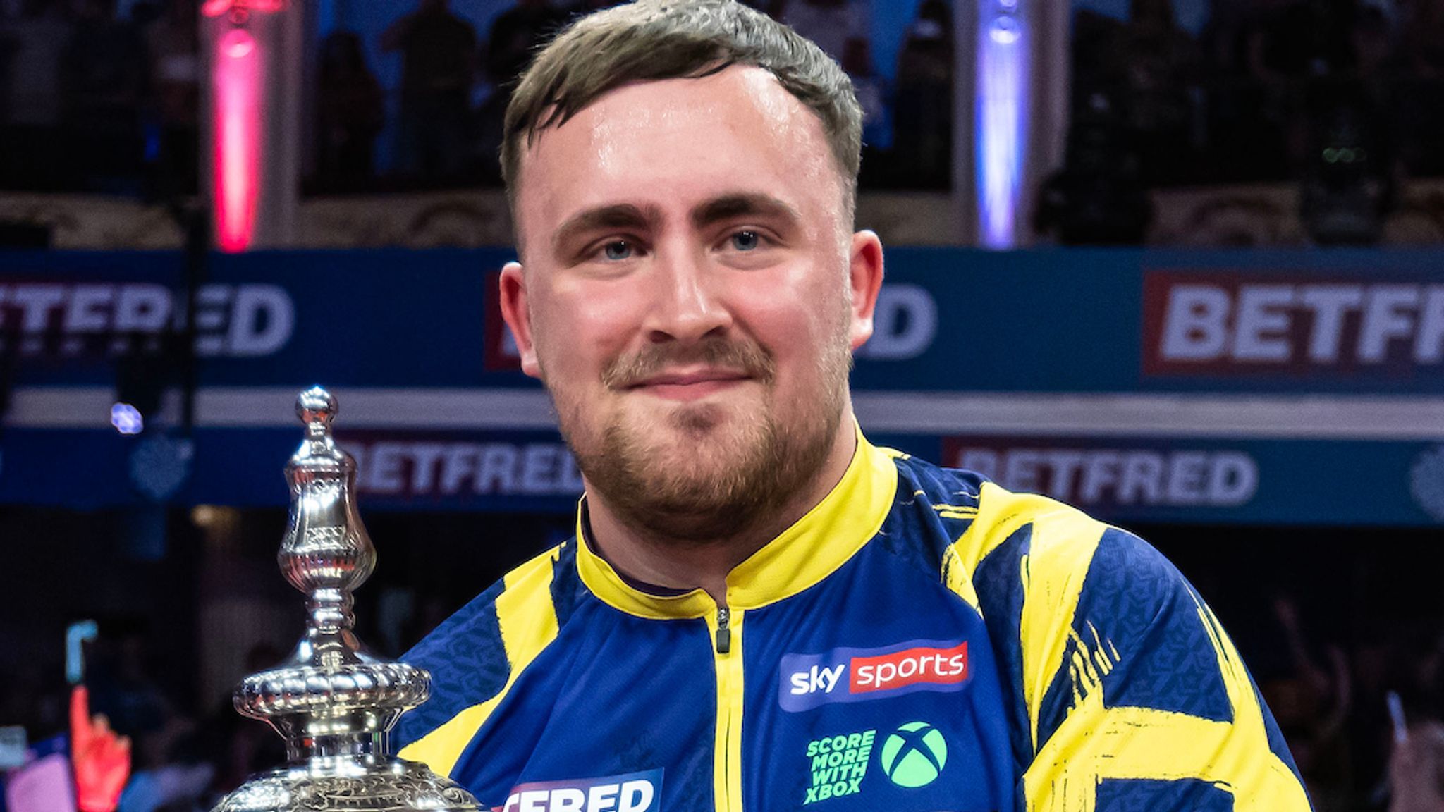 World Matchplay 2025: Luke Littler plans to 'conquer' darts and win ...