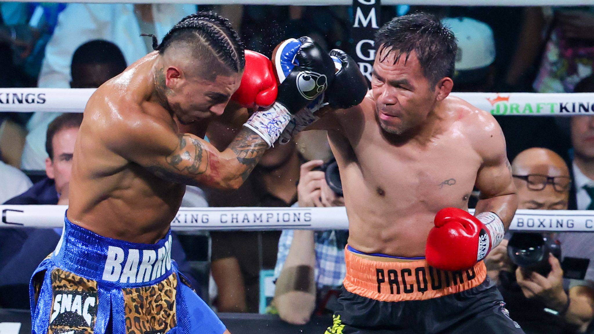 Manny Pacquiao falls short in world title comeback bid as Mario Barrios ...