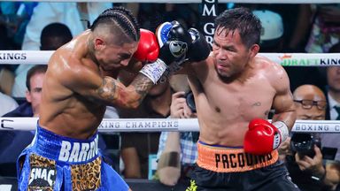 Manny Pacquiao falls short in world title comeback bid as Mario Barrios ...